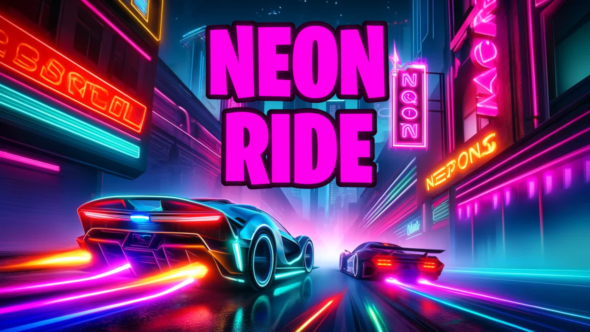 NEON RIDE 1996-7743-4256 by nightz - Fortnite Creative Map Code ...
