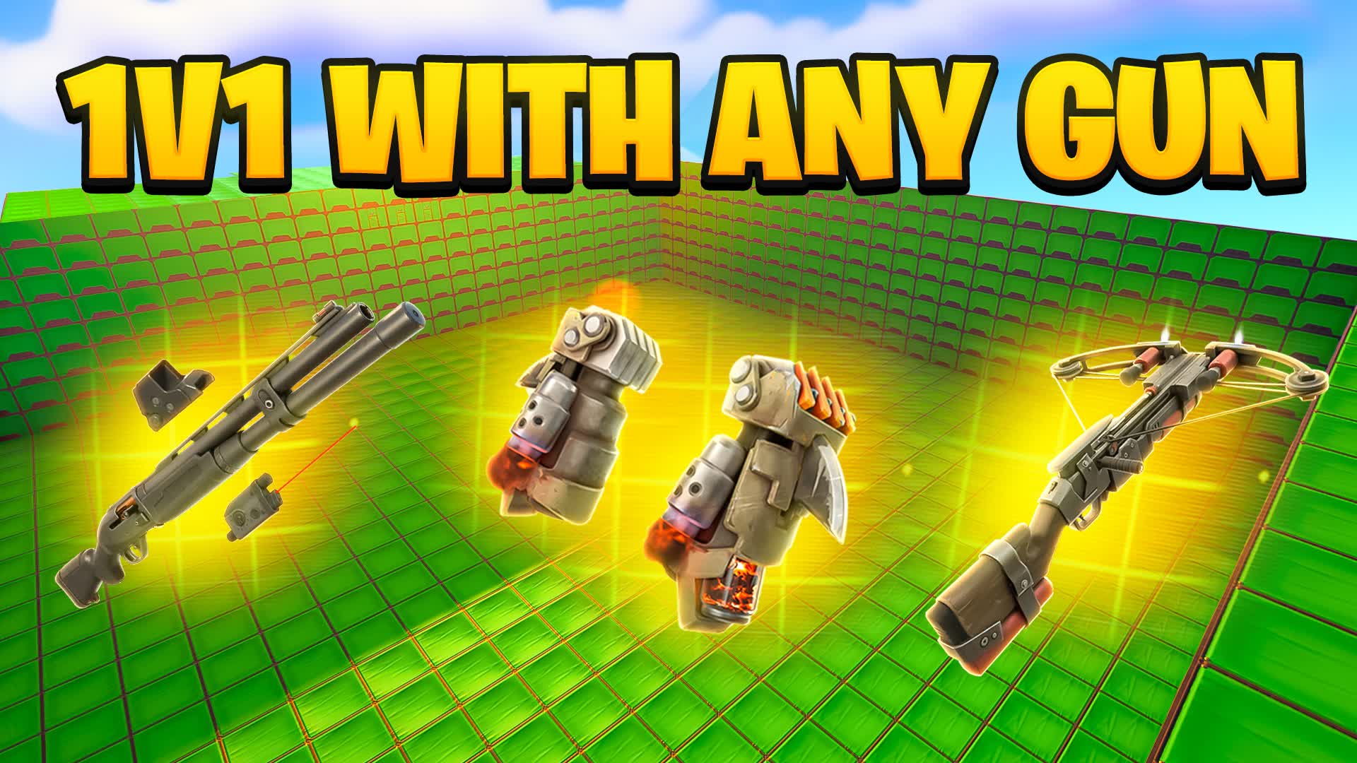 1V1 WITH ANY GUN 2217-9548-8470 by devan_studios - Fortnite Creative Map Code - Fortnite.GG