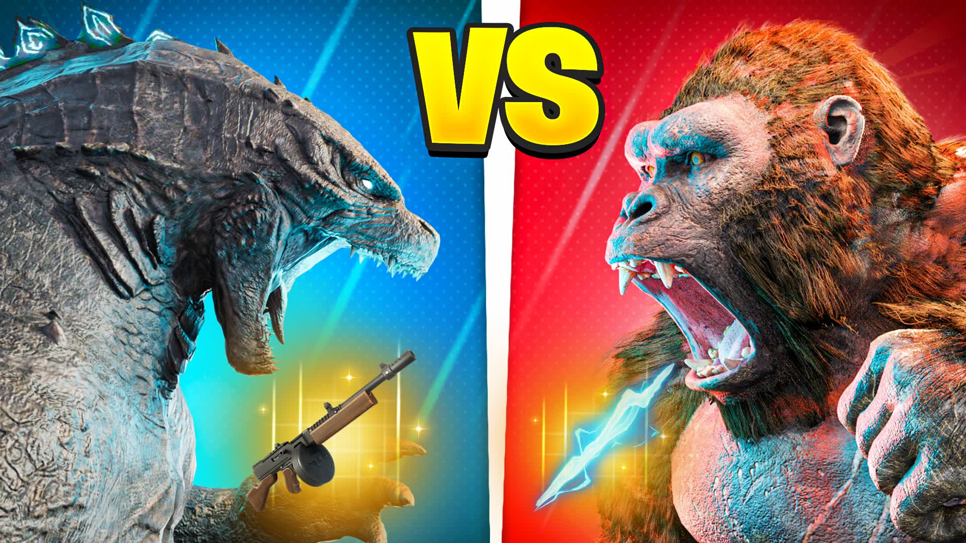 GODZILLA VS KONG🔴🔵 8135-0299-9459 by miniduck - Fortnite Creative Map ...