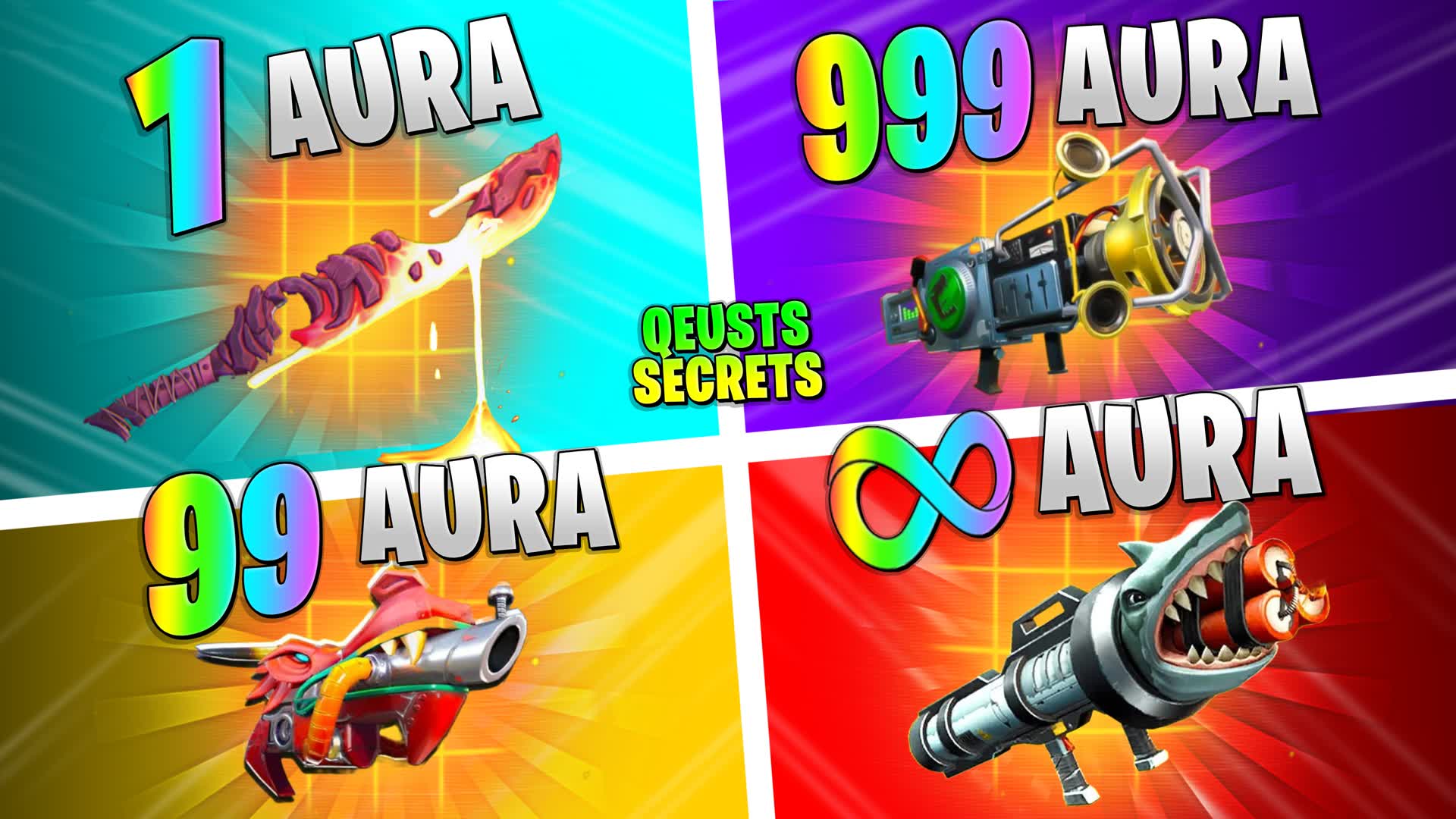 😎AURA GUN GAME🌟CUSTOM GUNS🎯 6274-4782-6539 by ronen - Fortnite Creative ...