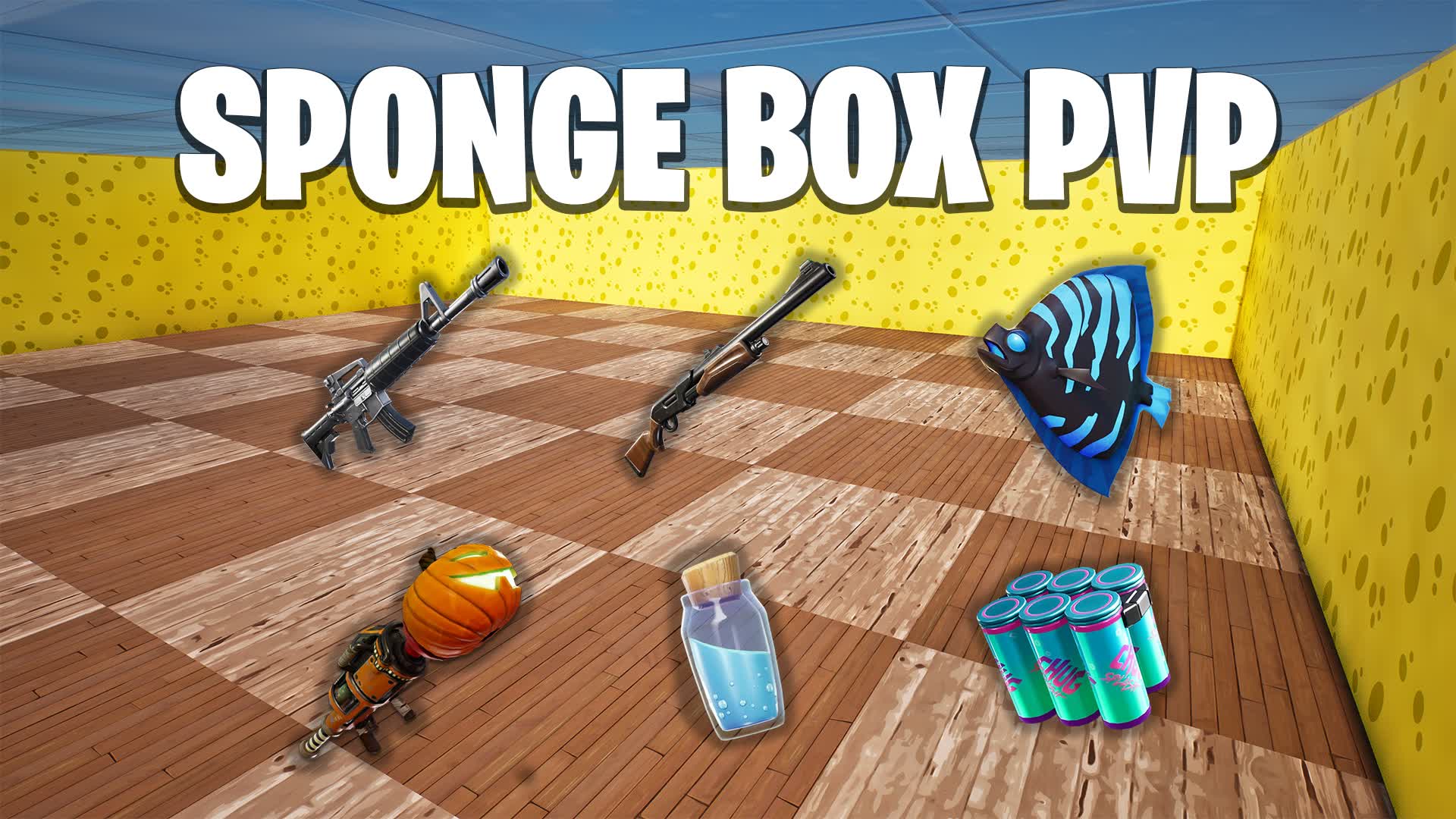 🧽 SPONGE BOX PVP 📦 6572-5650-8301 by cteamskills - Fortnite Creative ...