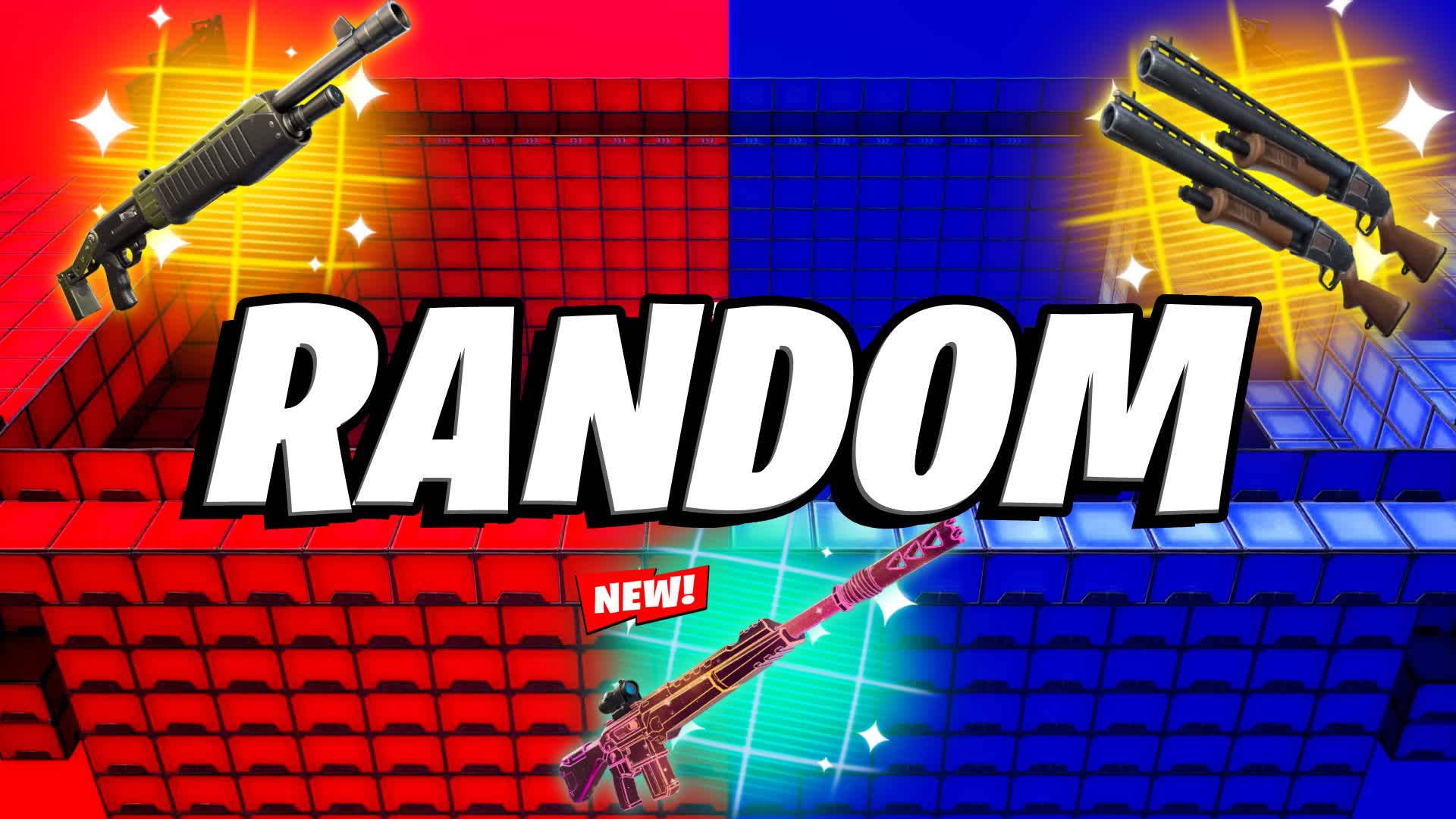RANDOM RED VS BLUE🔴🔵SIMPLE 9375-8004-3166 by xaysana - Fortnite