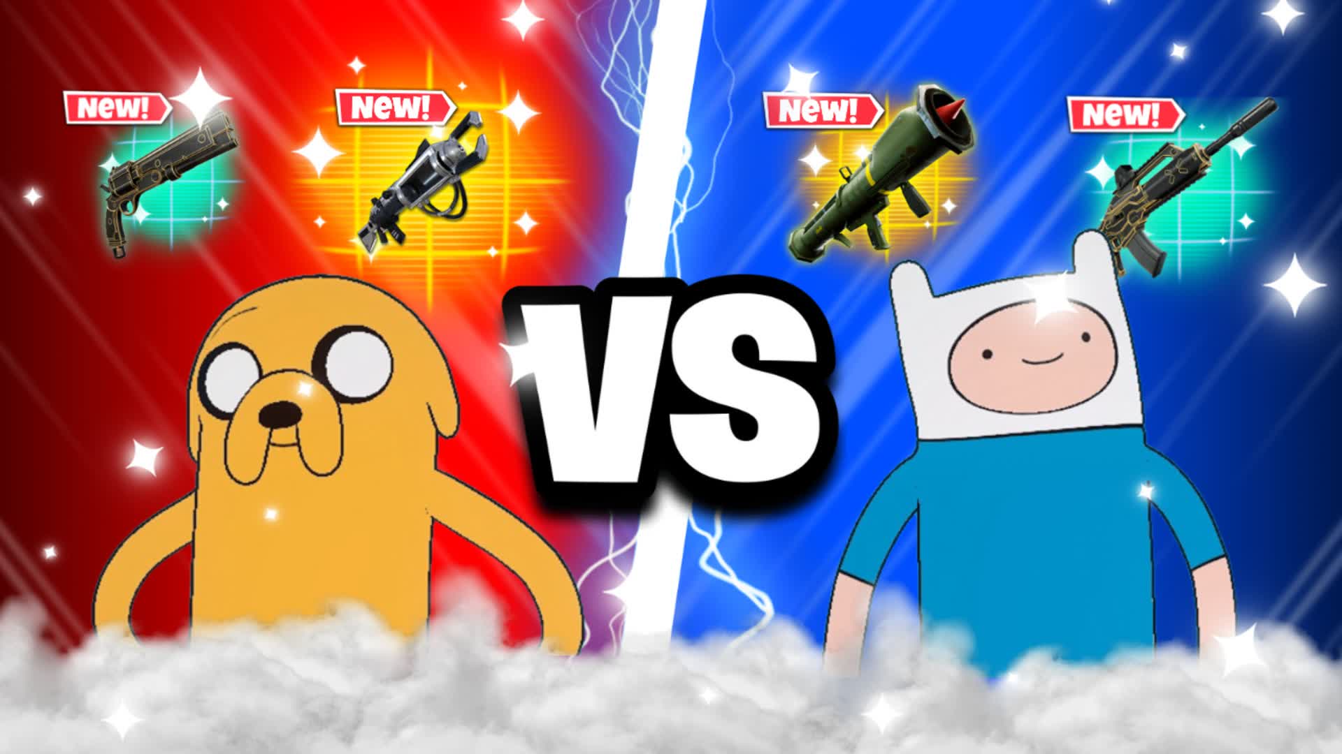 RED VS BLUE🔴🔵- JAKE VS FINN EL HUMANO 2622-6333-2243 by lxlobtw ...