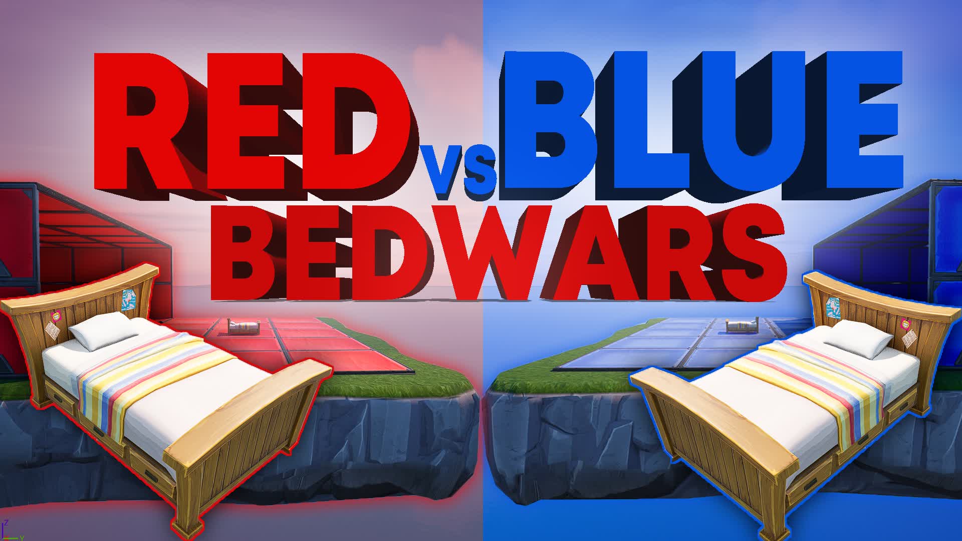 RED VS BLUE BEDWARS! 0039-3465-1989 by ocjosh - Fortnite Creative Map ...