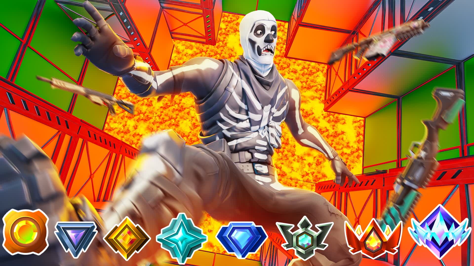 PIT FLOOR IS LAVA - RANKED 6676-9105-3740 by vetements - Fortnite ...