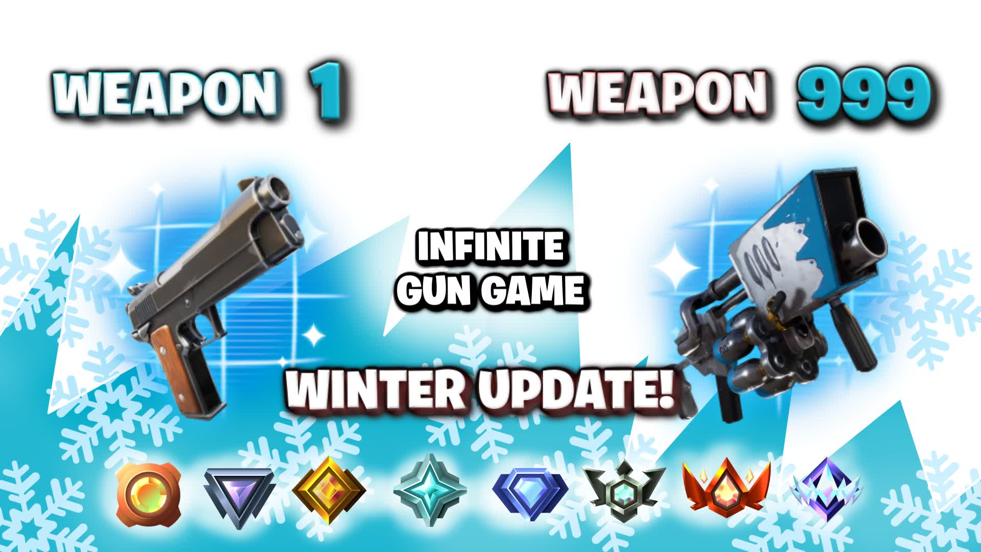 🎯ONE SHOT🎯 INFINITE 🔫GUN GAME🔫 2662-3750-3145 by ralofel - フォートナイト