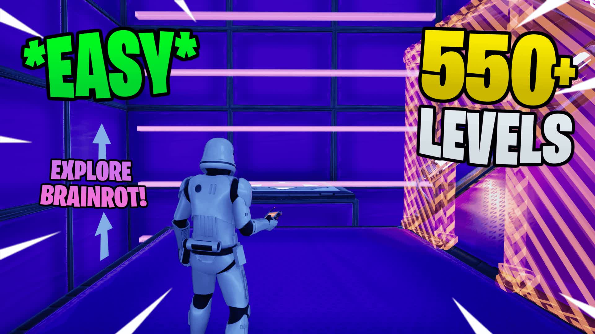 💖GIGA DEFAULT PARKOUR 550+🌀 5033-9903-5546 by ghouse - Fortnite ...