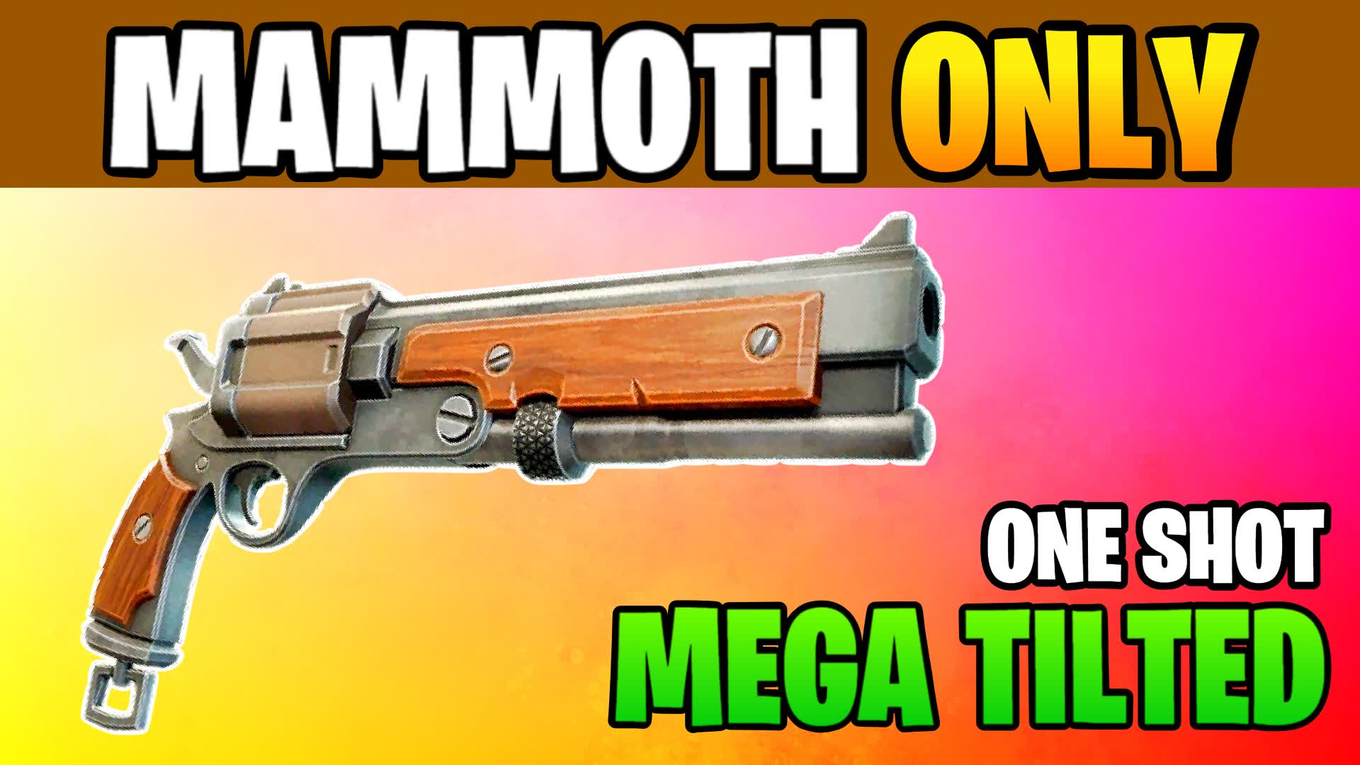 MEGA TILTED🎯MAMMOTH PISTOL ONLY 5882-4765-2074 من ابتكار ruaru_fn_2 ...