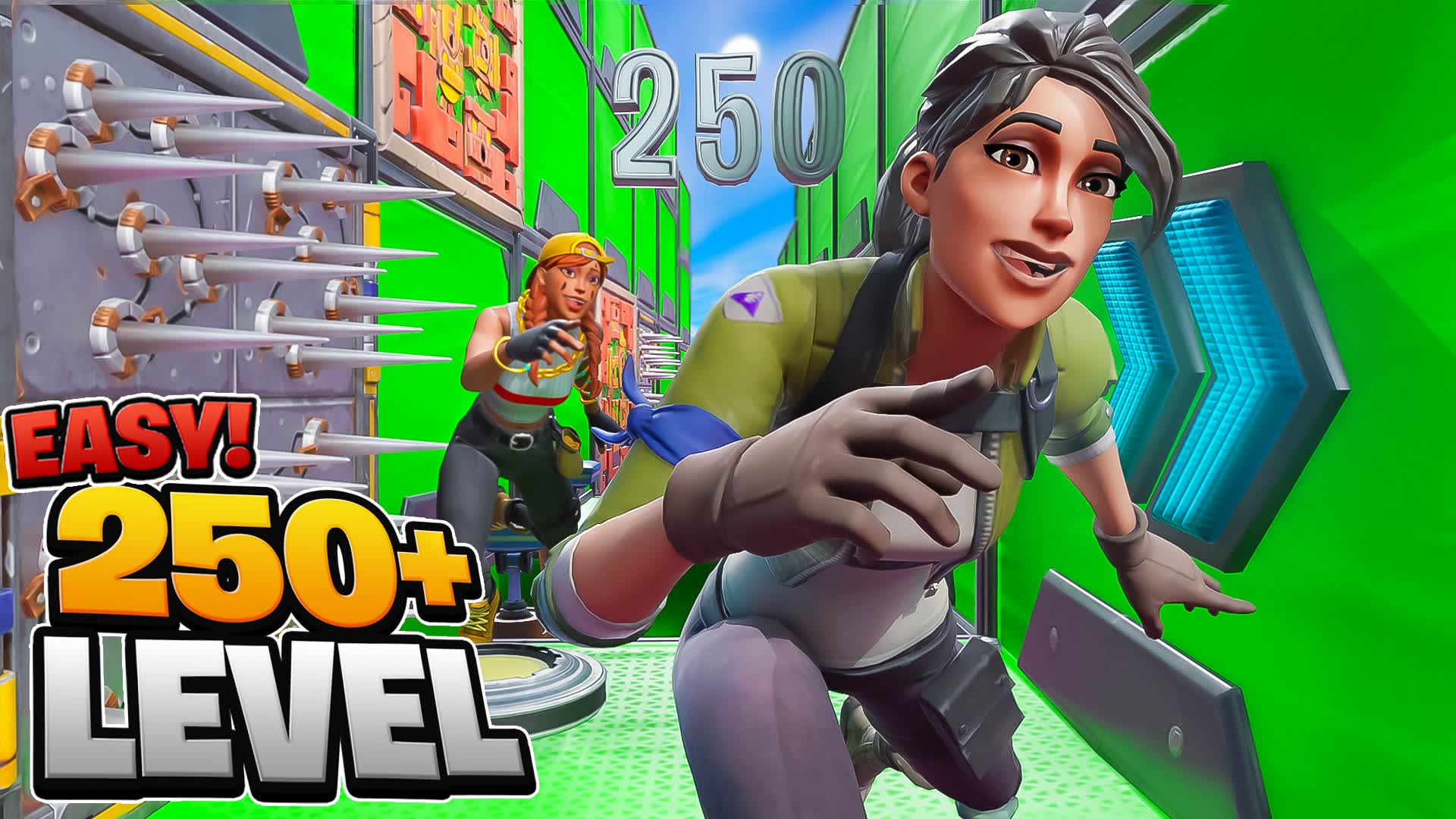 Deathrun 250 Level 9420-5320-0641 by kitoo - Fortnite Creative Map Code ...