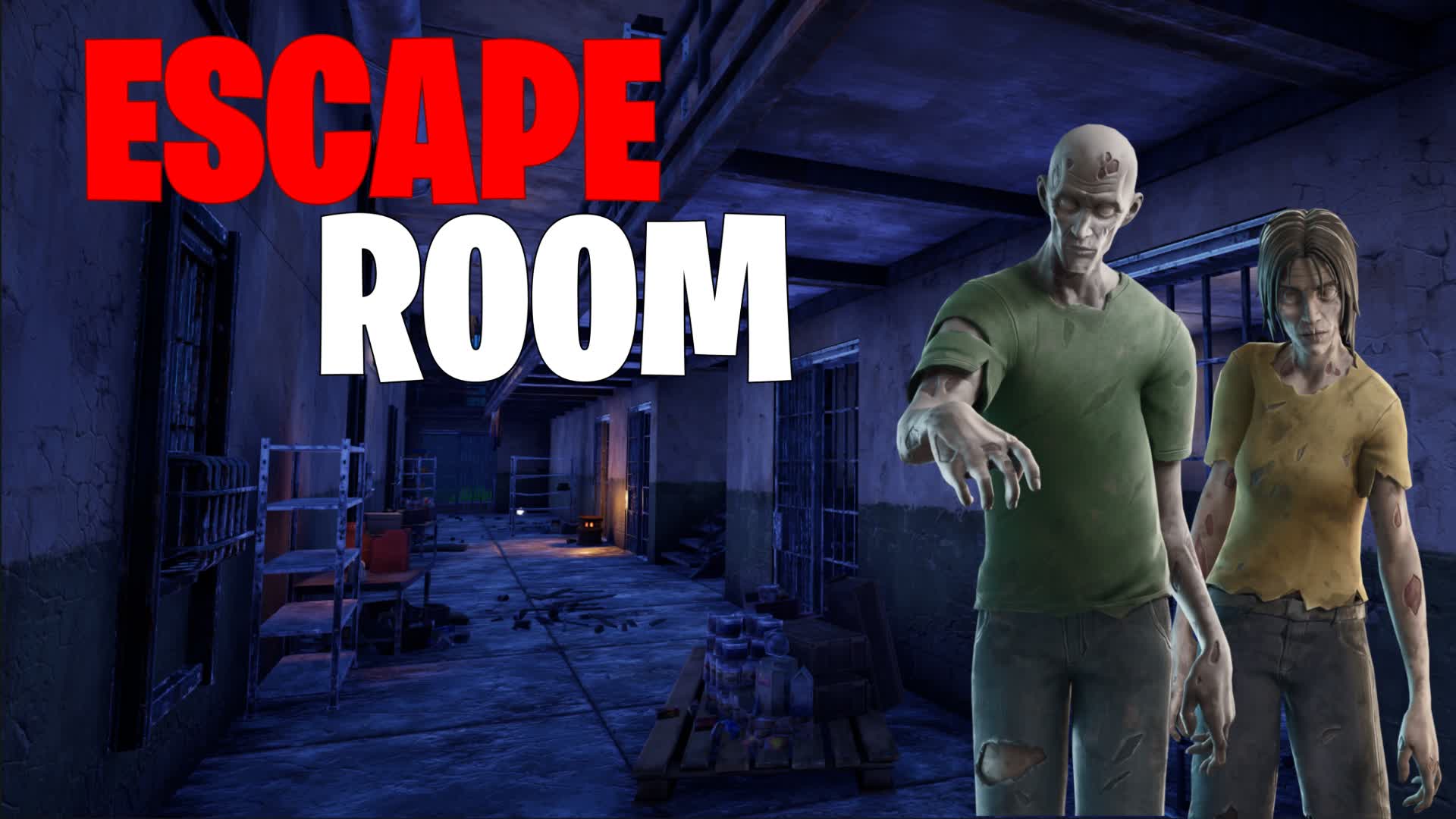 🧟 Zombie Prision Escape Room 7156-0013-3389 by natmaps - Fortnite Creative Map Code - Fortnite.GG