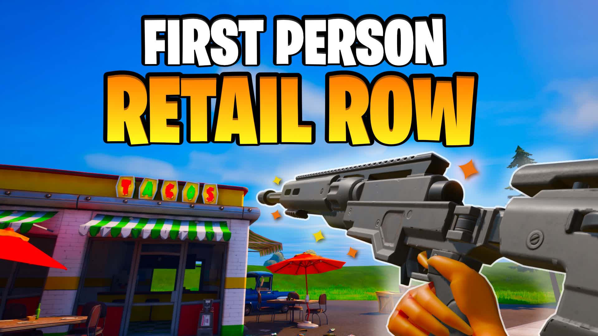 RETAIL ROW GUN GAME ⭐ FIRST PERSON 9364-4692-9849 by speeday - Fortnite Creative Map Code ...