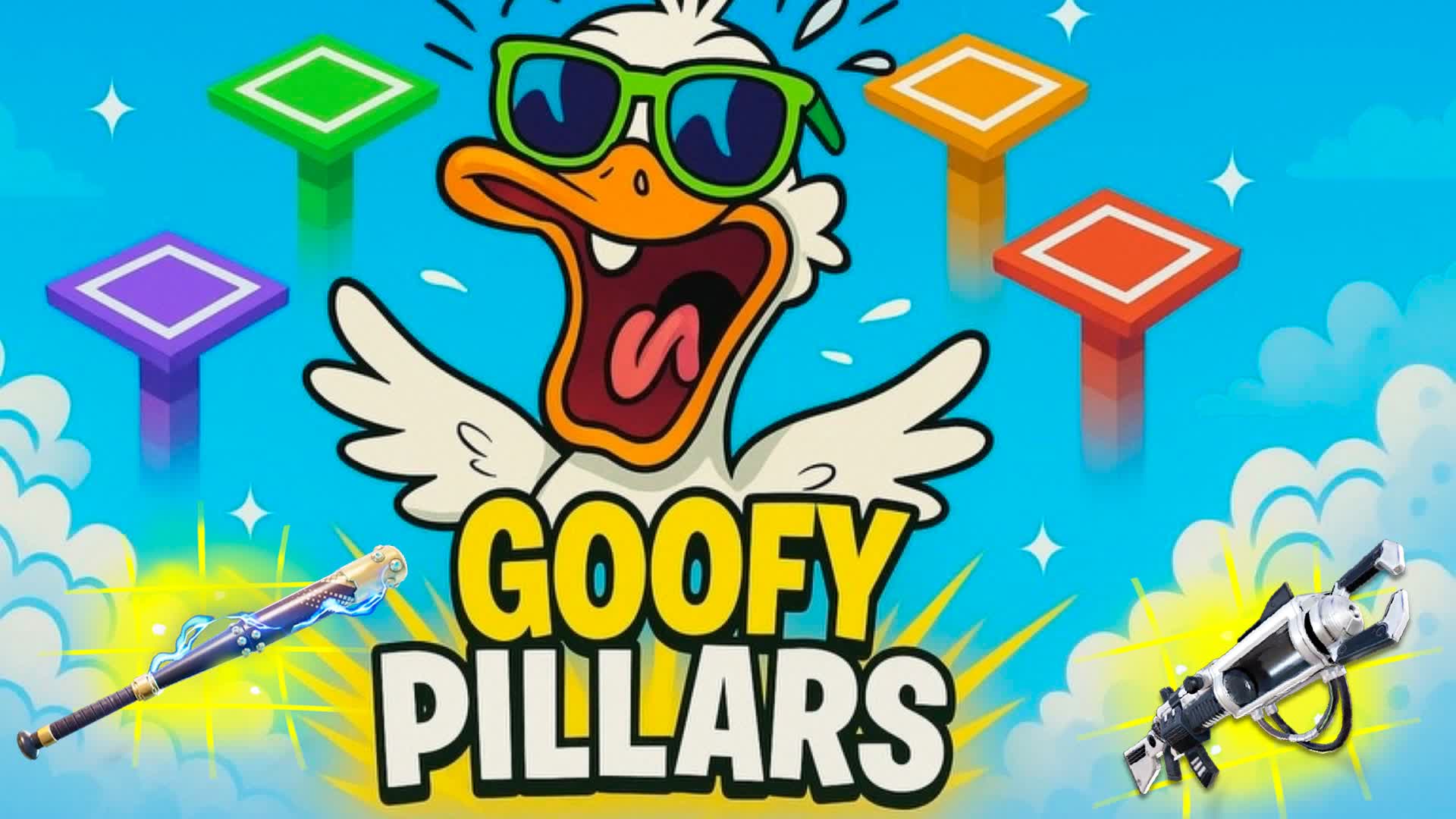 🤪 GOOFY PILLARS ! 3243-0283-6804 by kakathereal - Fortnite Creative Map ...