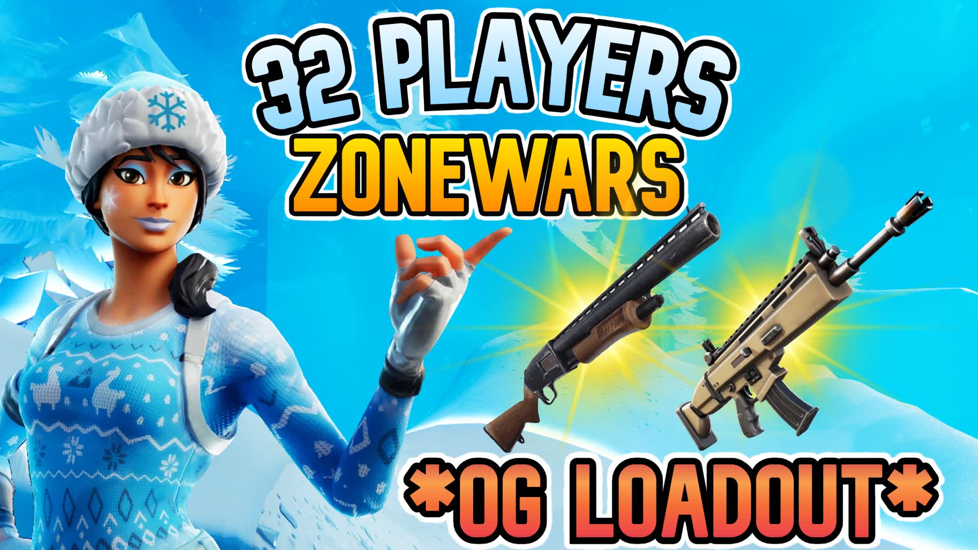 OG Winter 32 players Zonewars 8267-4473-0132 by frosten - Fortnite ...