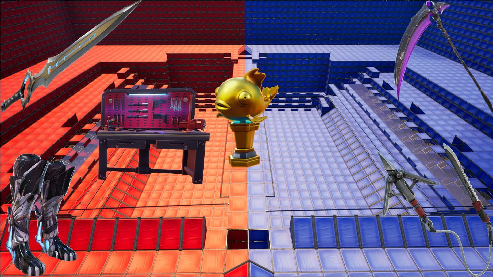 RED X BLUE EVOLUTION 2746-2350-3845 by triploxxx_yt - Fortnite Creative ...