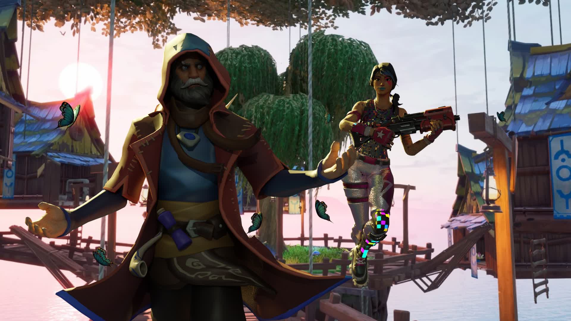 Tree Village 🌳| Gun Game 7673-5035-1355 by dodo_for_life - Fortnite.GG