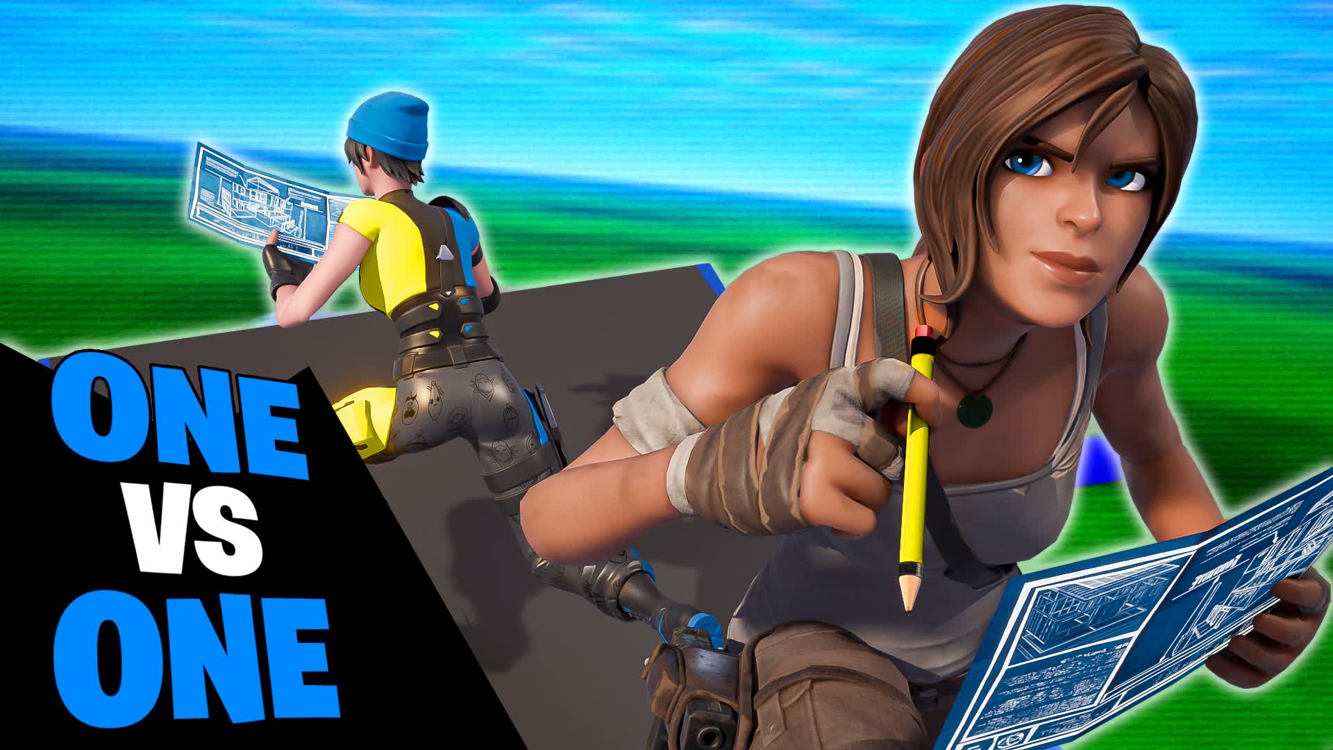 ONE vs ONE [1v1] 8983-3121-5625 by oglukky - Fortnite Creative Map Code ...