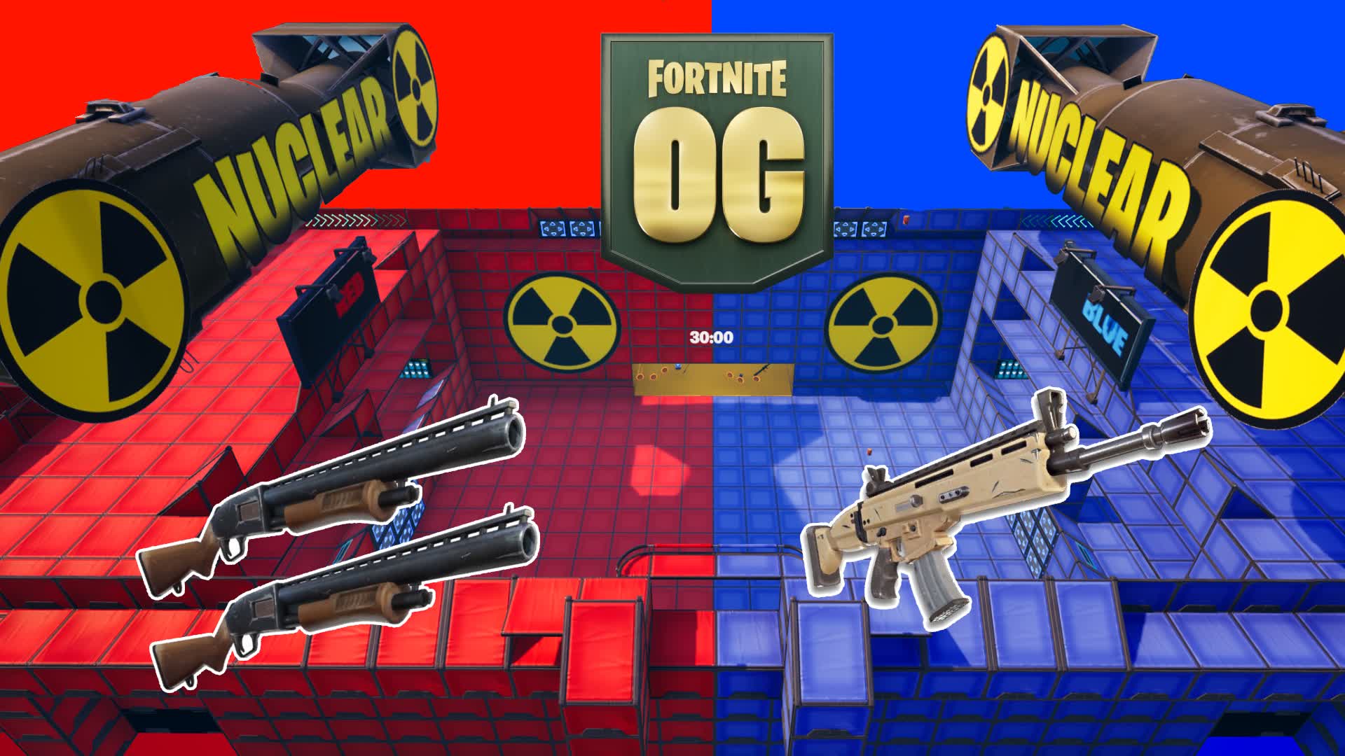 🚀NUCLEAR RED VS BLUE⭐ 9667-5306-1848 by xsweeze - Fortnite Creative Map ...