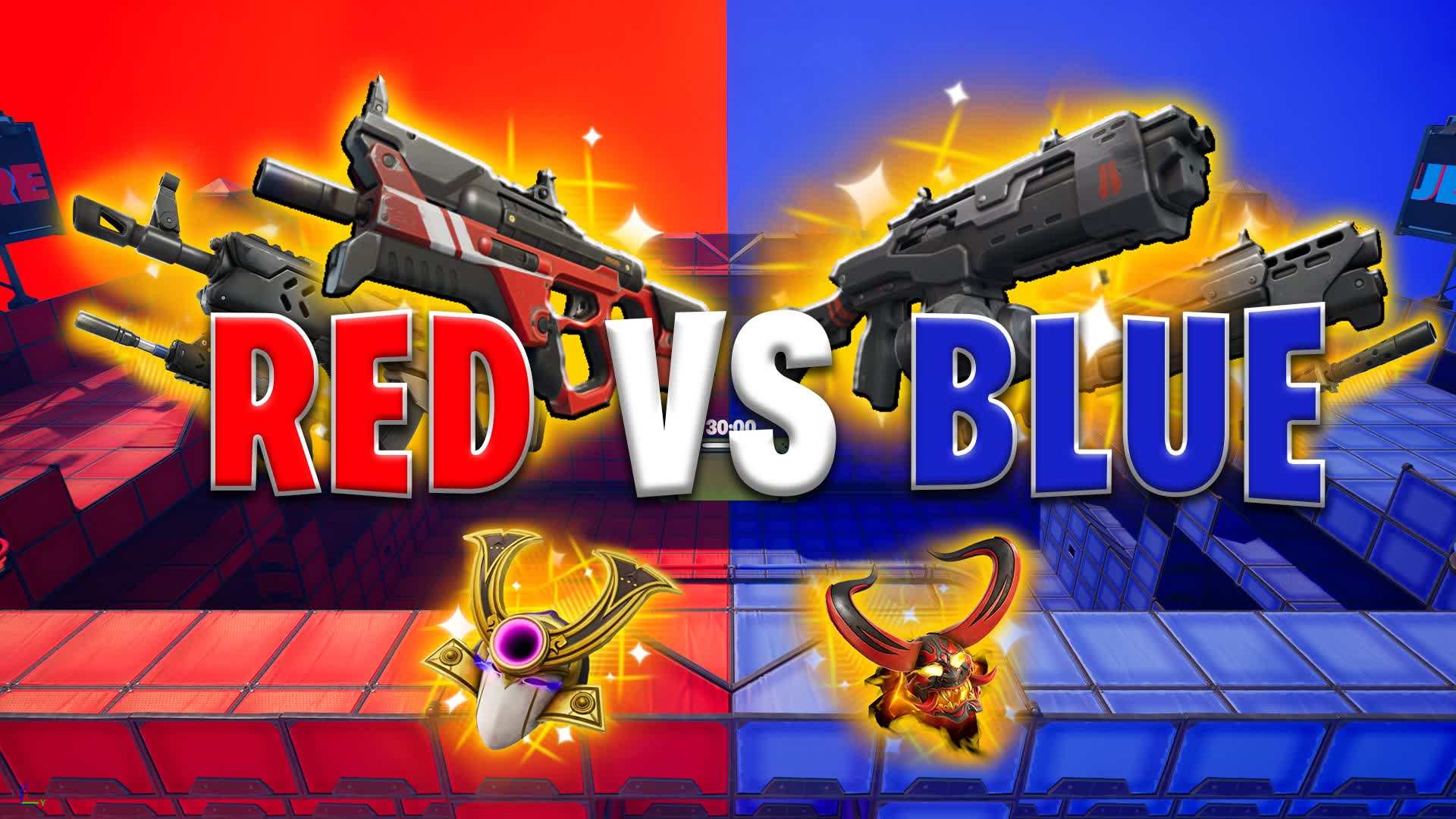 Renegade Red 🔴 vs Blue 🔵 6068-2740-8164 by clashtic - Fortnite Creative ...
