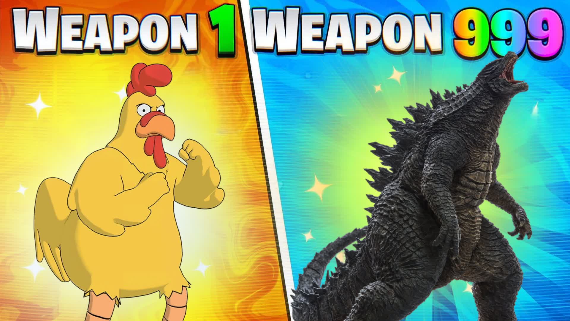 GODZILLA GUN GAME ⭐ONE SHOT🔫 DRIVE🚀 8002-5475-5516 by locko - Fortnite