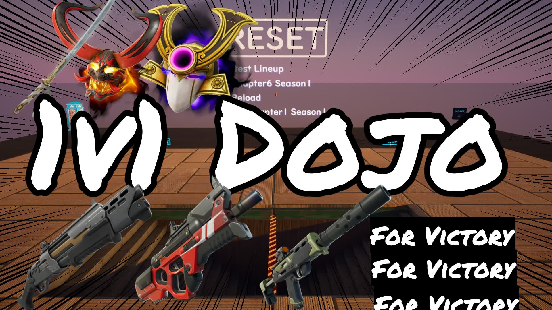 1v1 Dojo [Build Fight] 6188-3265-2250 by kiwami.g - Fortnite Creative Map Code - Fortnite.GG
