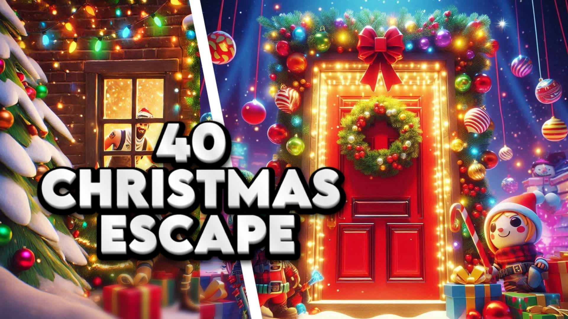40 CHRISTMAS ESCAPE ROOM🎄 0198-0547-2170 by salpha - Fortnite Creative ...