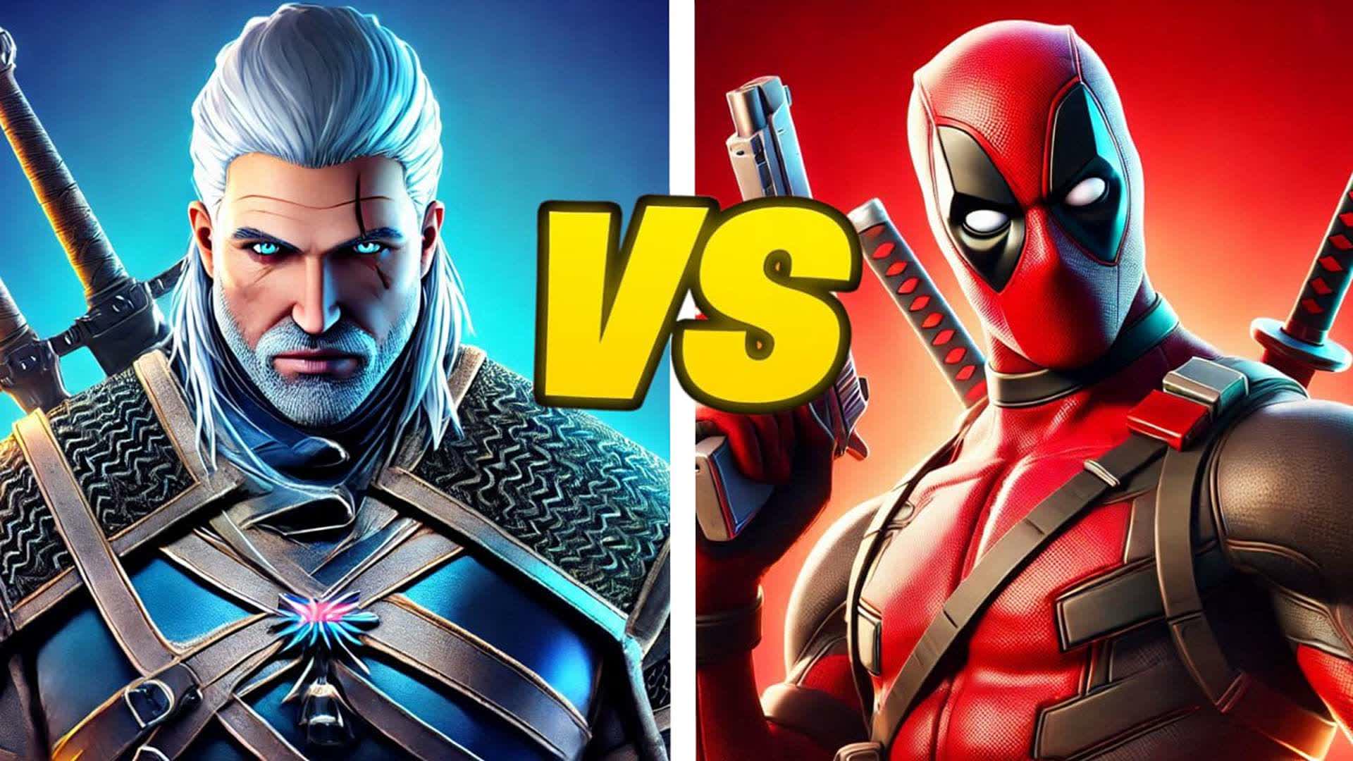 🔵WITCHER VS DEADPOOL🔴 5340-8305-9819 by agee - Fortnite Creative Map ...