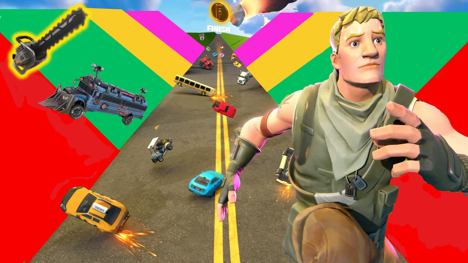 MEGA RAMP SURVIVAL 7247-6996-7715 by marinex - Fortnite Creative Map Code - Fortnite.GG