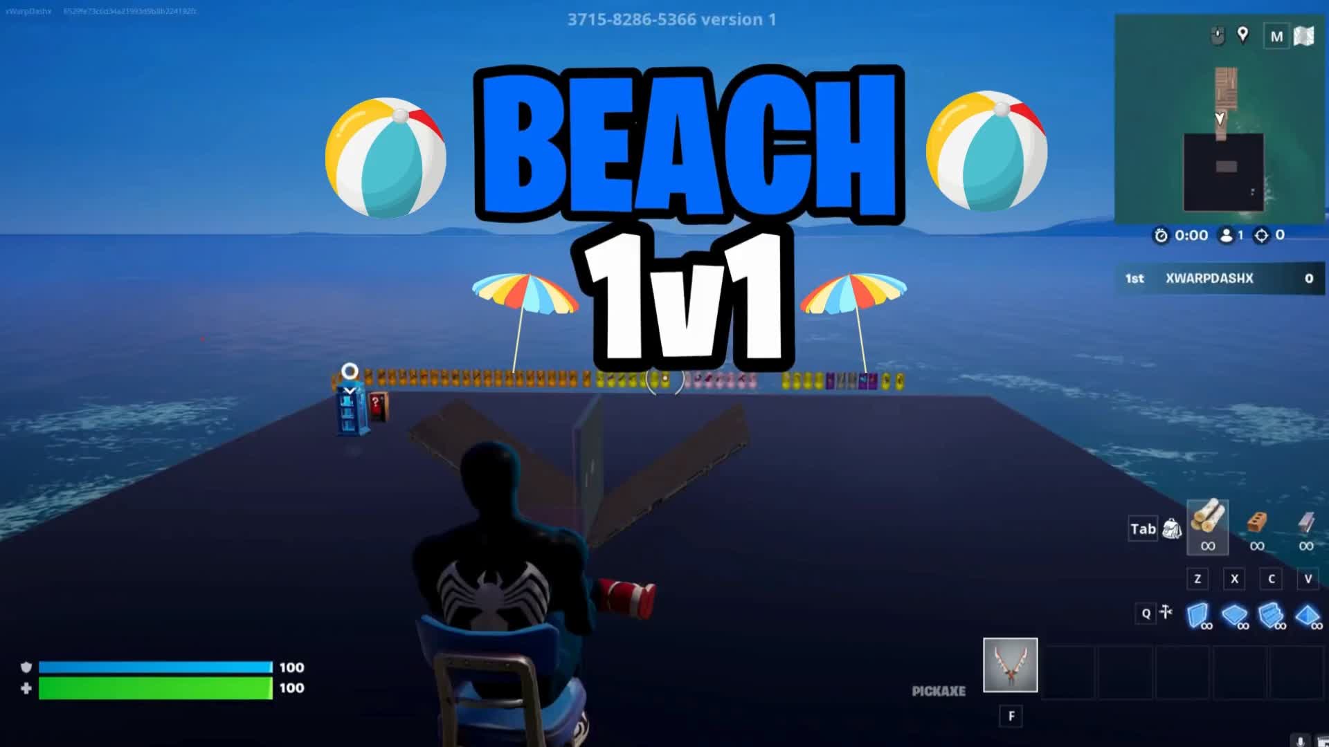 BEACH 1v1 3715-8286-5366 by xwarpdashx - Fortnite Creative Map Code ...