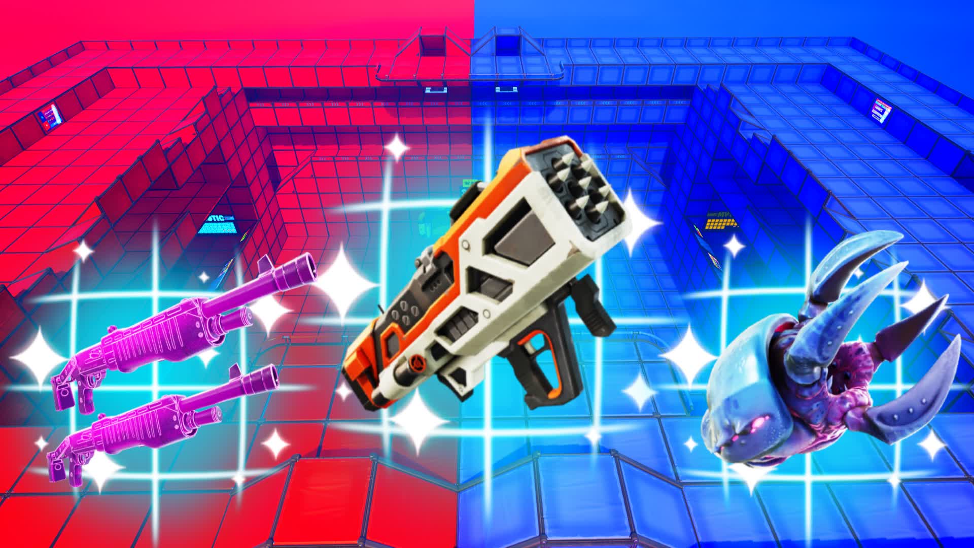 SUPER RED X BLUE 🔴🔵 4672-6416-1172 by zeon27 - Fortnite Creative Map ...
