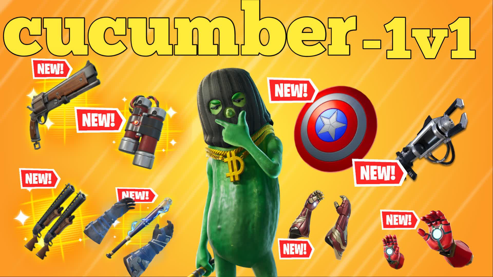 CUCUMBER_1v1_WITH EVERY GUN🥒 2931-8177-2937 by spideygwen - Fortnite ...