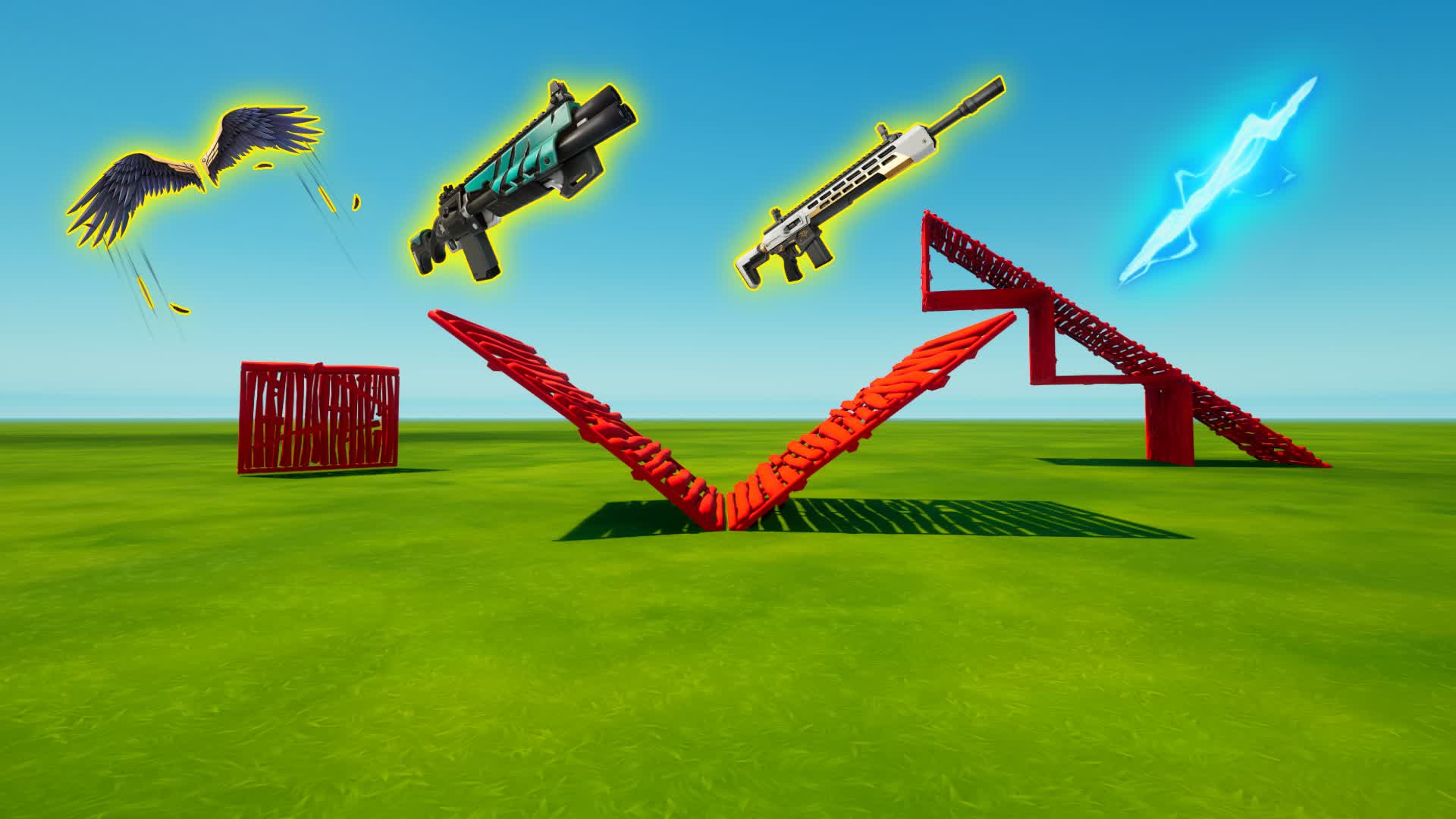 Red Builds 1v1 - Free For All 1247-4148-8328 by byz - Fortnite Creative Map Code - Fortnite.GG