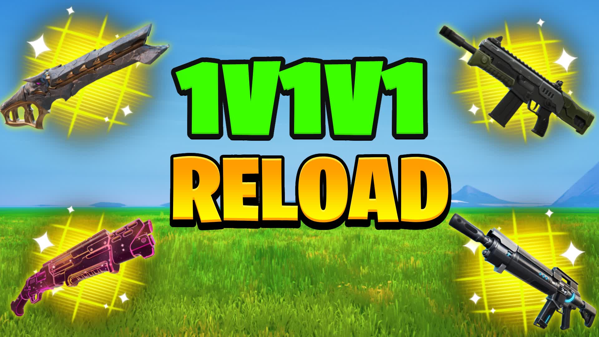 1v1v1 RELOAD FFA PVP 1V1 2V1 HERO 5059-0305-0647 by 1v1v1-super-ffa - Fortnite Creative Map Code ...