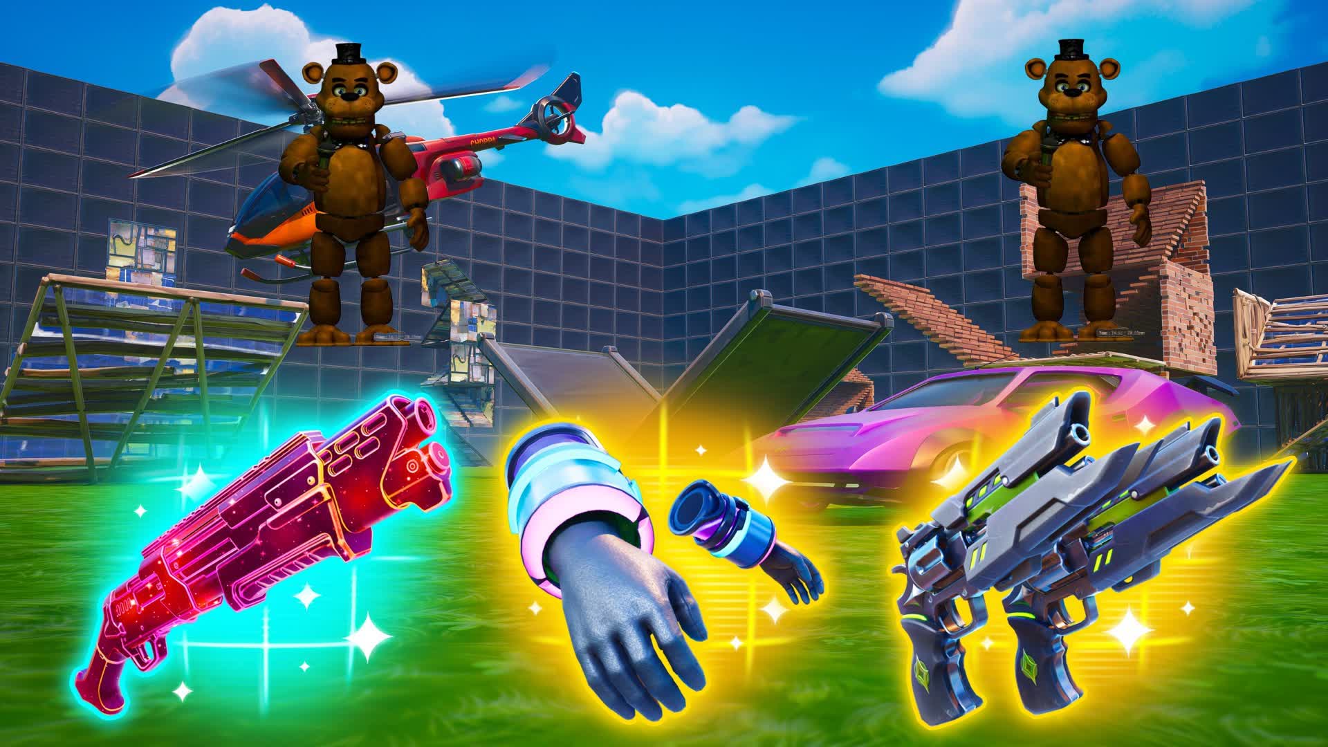 FNAF 1V1 WITH EVERY GUN 4294-8303-3981 by tpmp - Fortnite Creative Map ...