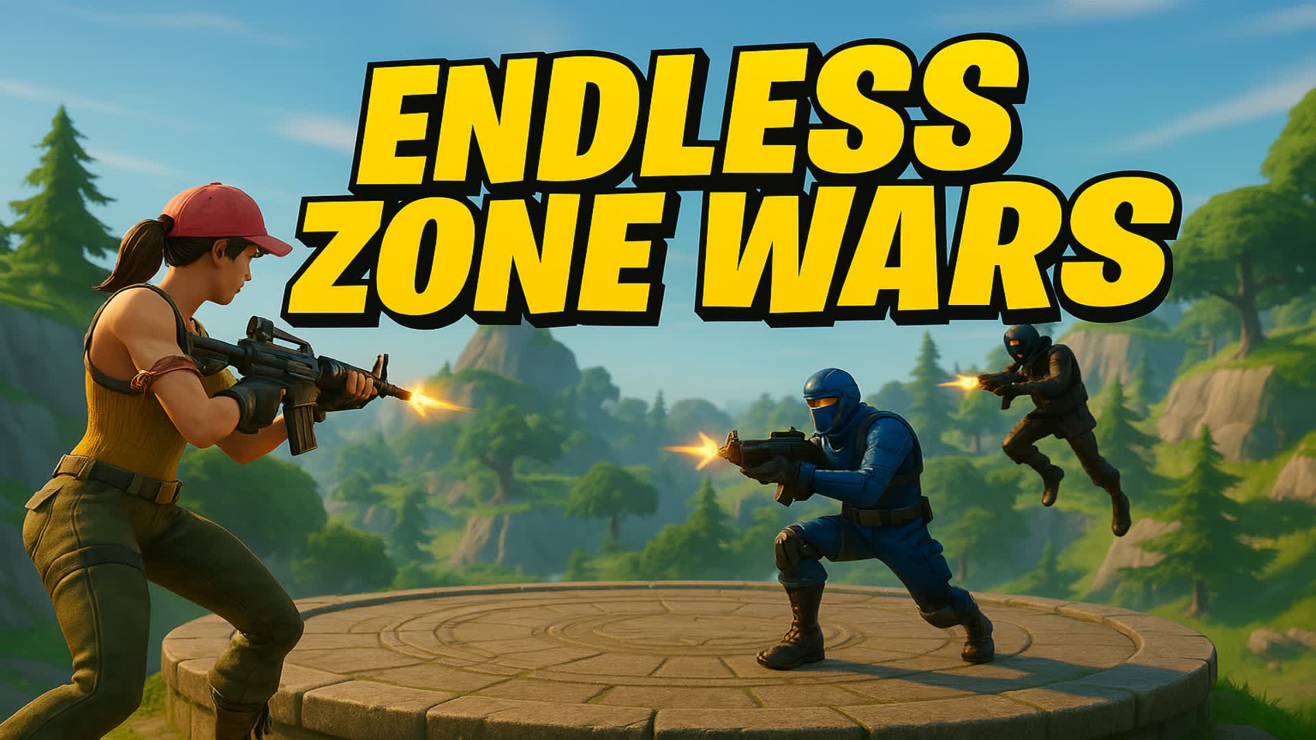 ENDLESS Zone Wars 5353-3370-1889 by karotking - Fortnite Creative Map ...