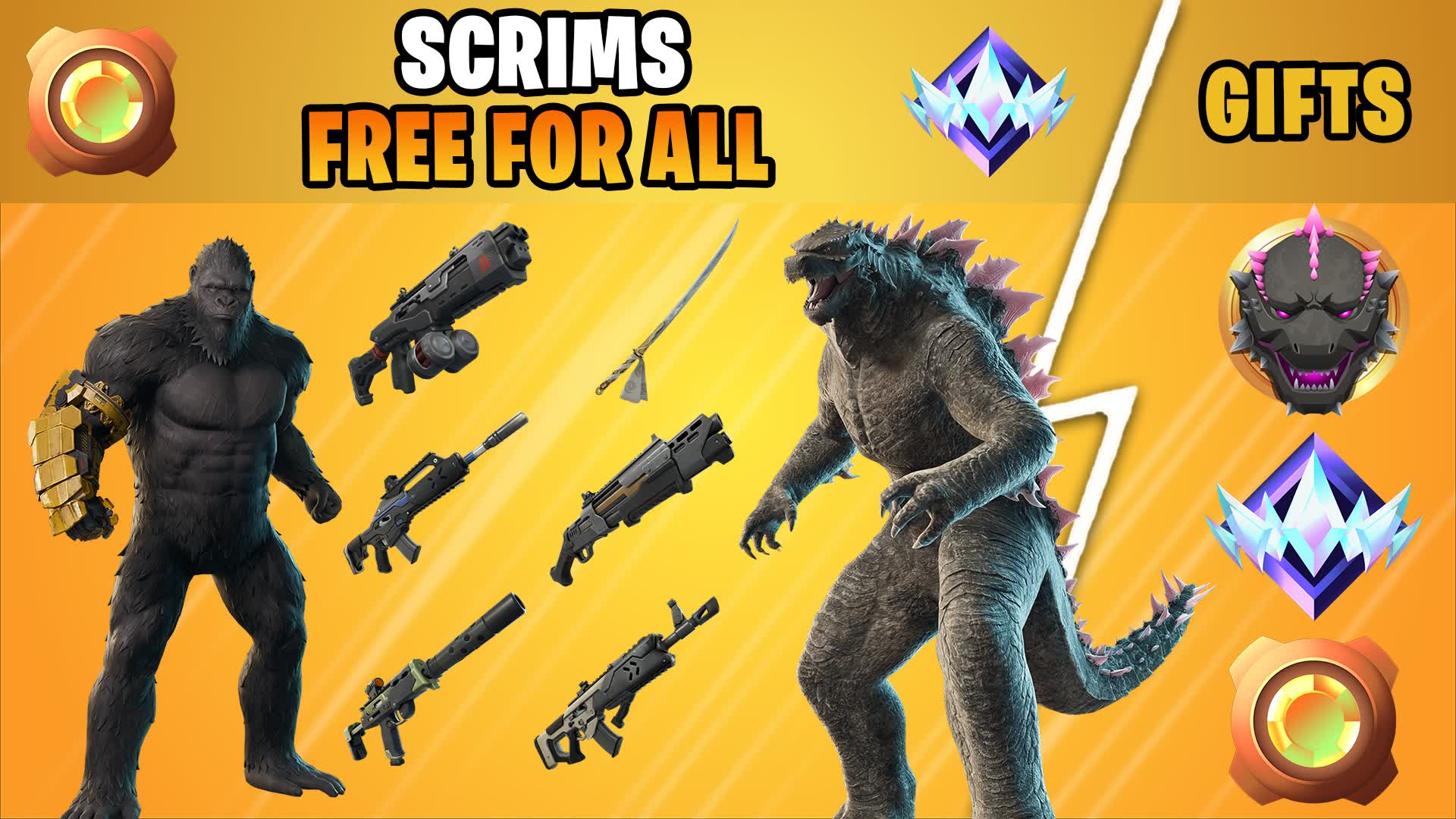 SCRIMS FREE FOR ALL 0810-2017-0550 by xhe - Fortnite Creative Map Code - Fortnite.GG