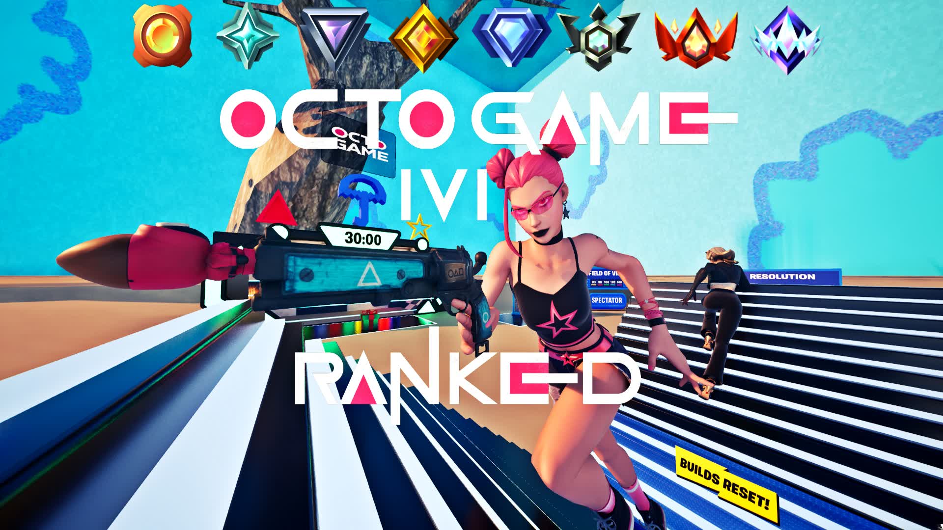 🐙 OCTO GAME – Ultimate 1v1 Ranked 9675-0122-3581 by zakride - Fortnite ...