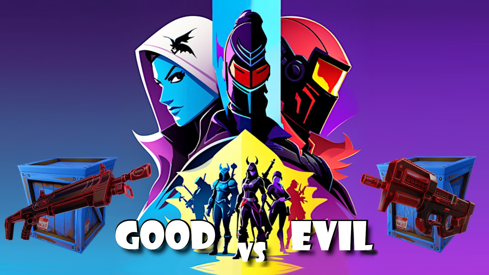 😇GOOD vs EVIL😈 TDM 2667-0104-0484 by antsdoe - Fortnite Creative Map ...