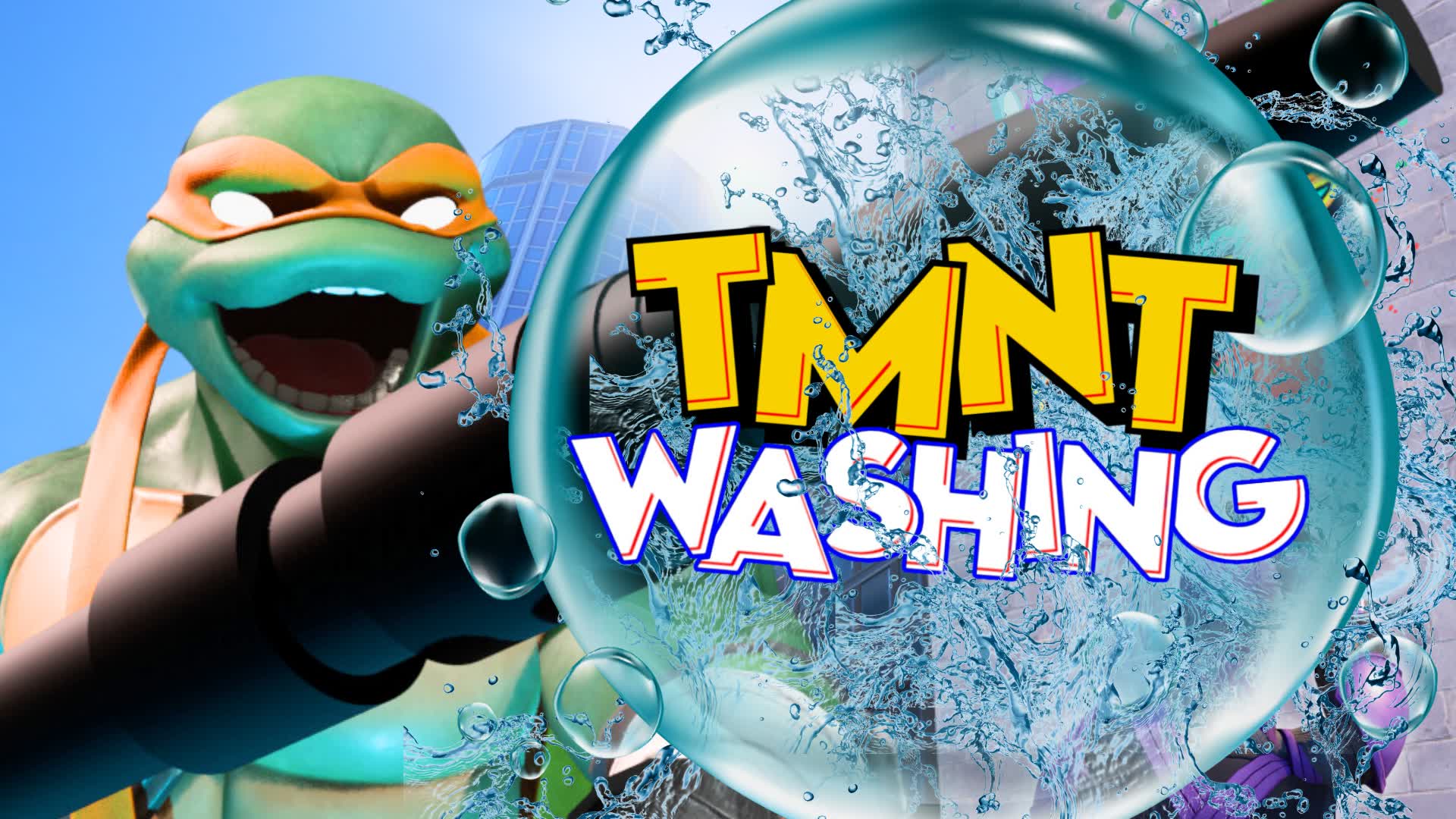 TMNT WASHING 9177-4226-6180 by icen - Fortnite Creative Map Code ...