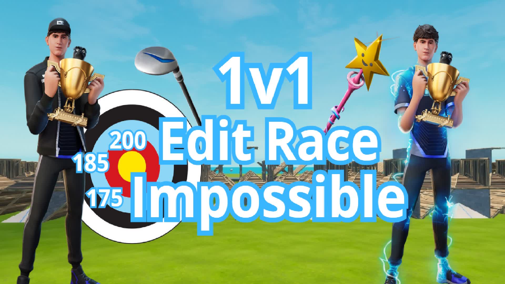 1v1 Edit race impossible 6131-1389-3286 by tiktok_srgamesxd - Fortnite Creative Map Code ...