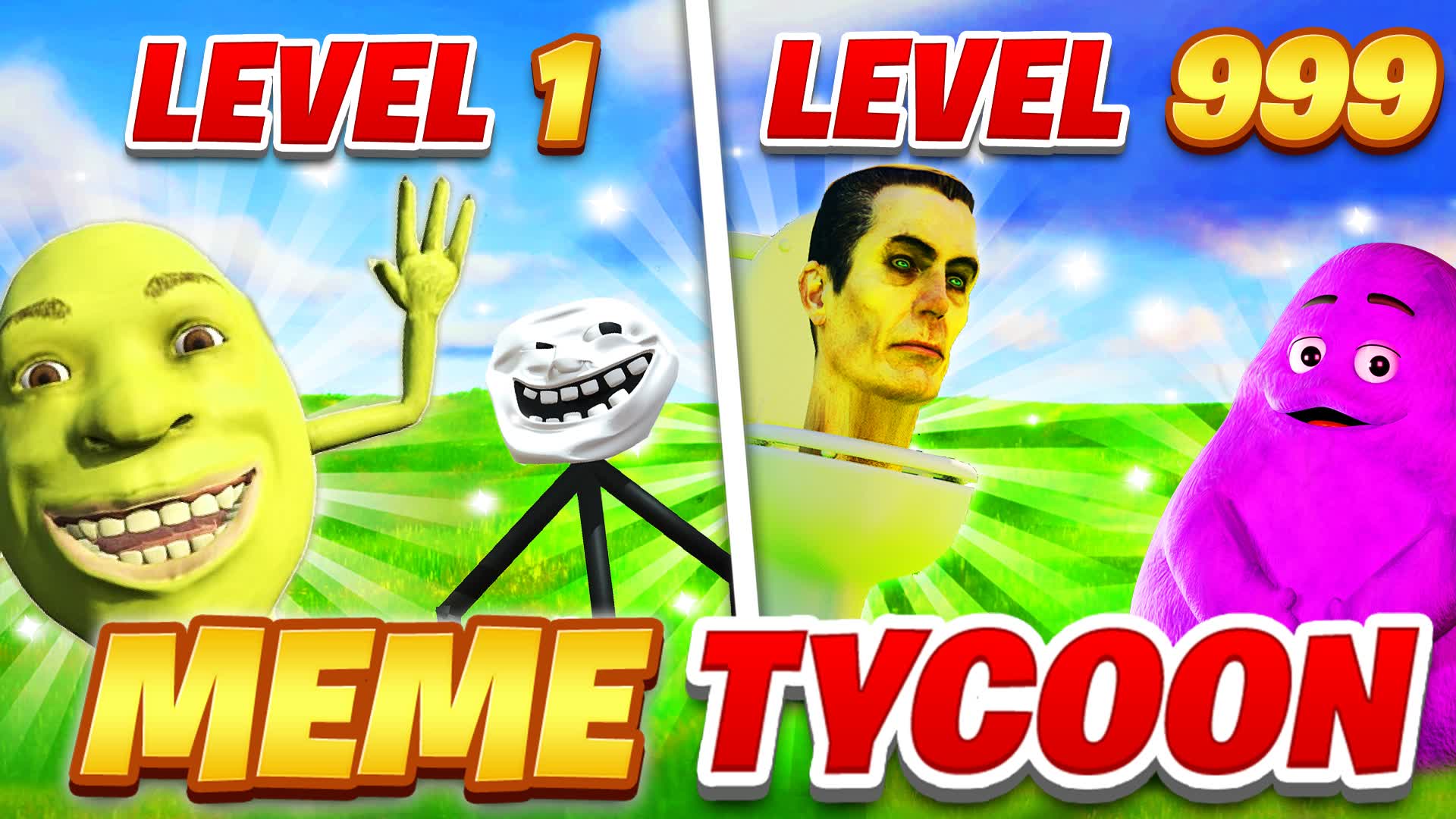 MEME TYCOON 8485 6486 6614 By Hori Fortnite Creative Map Code MEME TYCOON 8485 6486 6614 By Hori Fortnite Creative Map Code