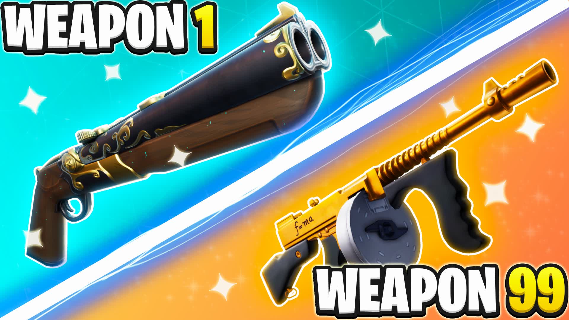 MYTHIC VS EXOTIC ONE SHOT⭐ 3104-6546-8327 من ابتكار rippleyboymaps ...