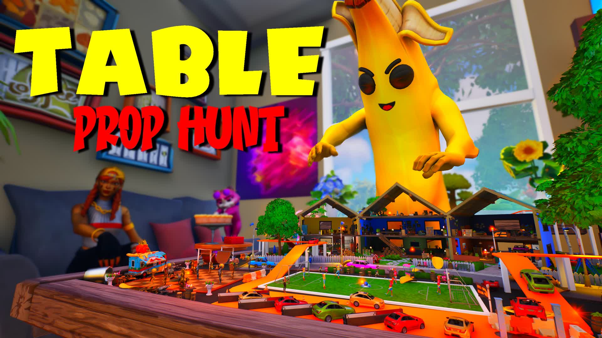 🧸TABLE - PROP HUNT🧸 5594-2005-4466 by marablind - Fortnite Creative Map ...