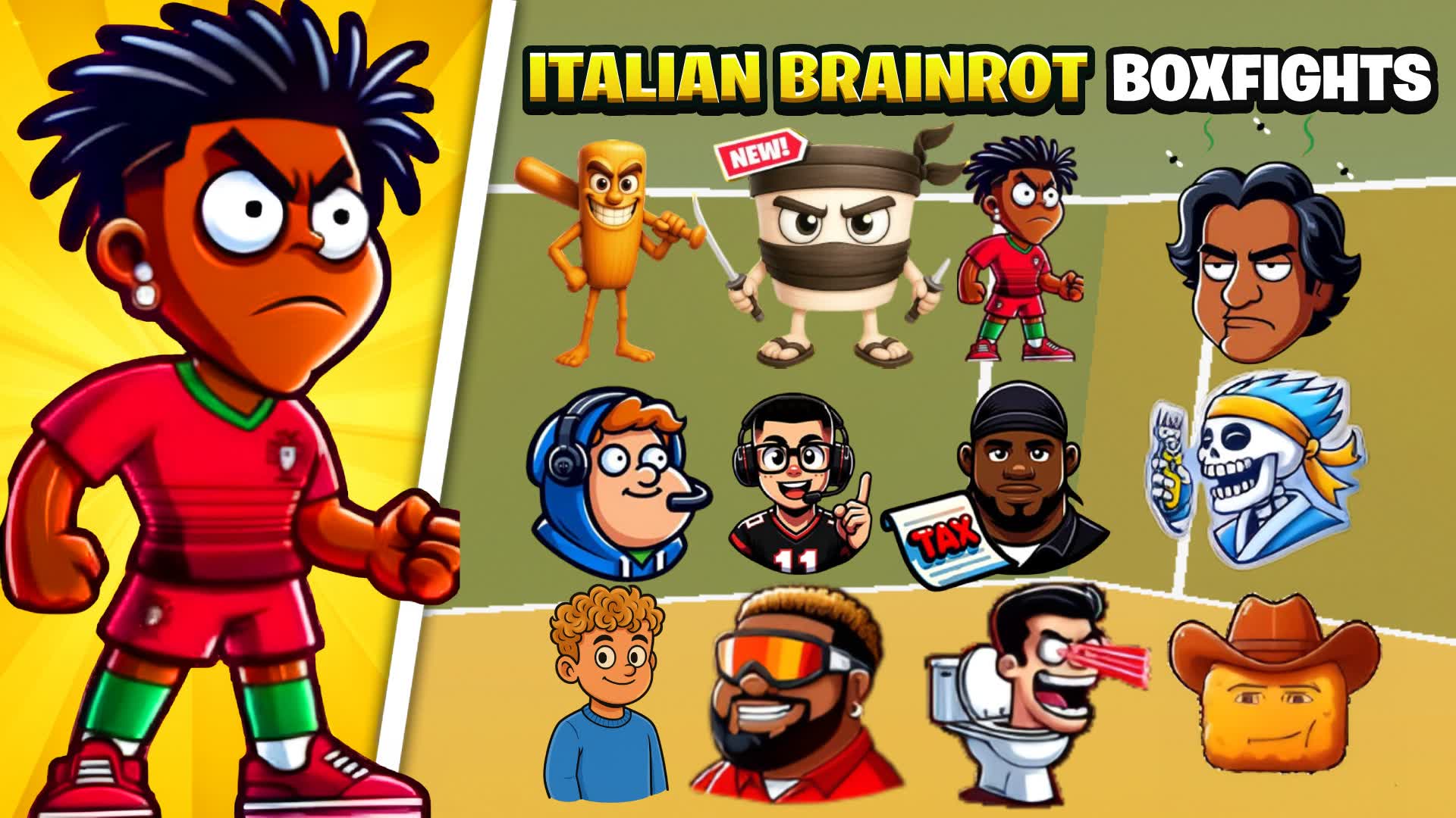 ITALIAN BRAINROT BOXFIGHTS 9266-2486-9250 by hypexstudio - Fortnite ...