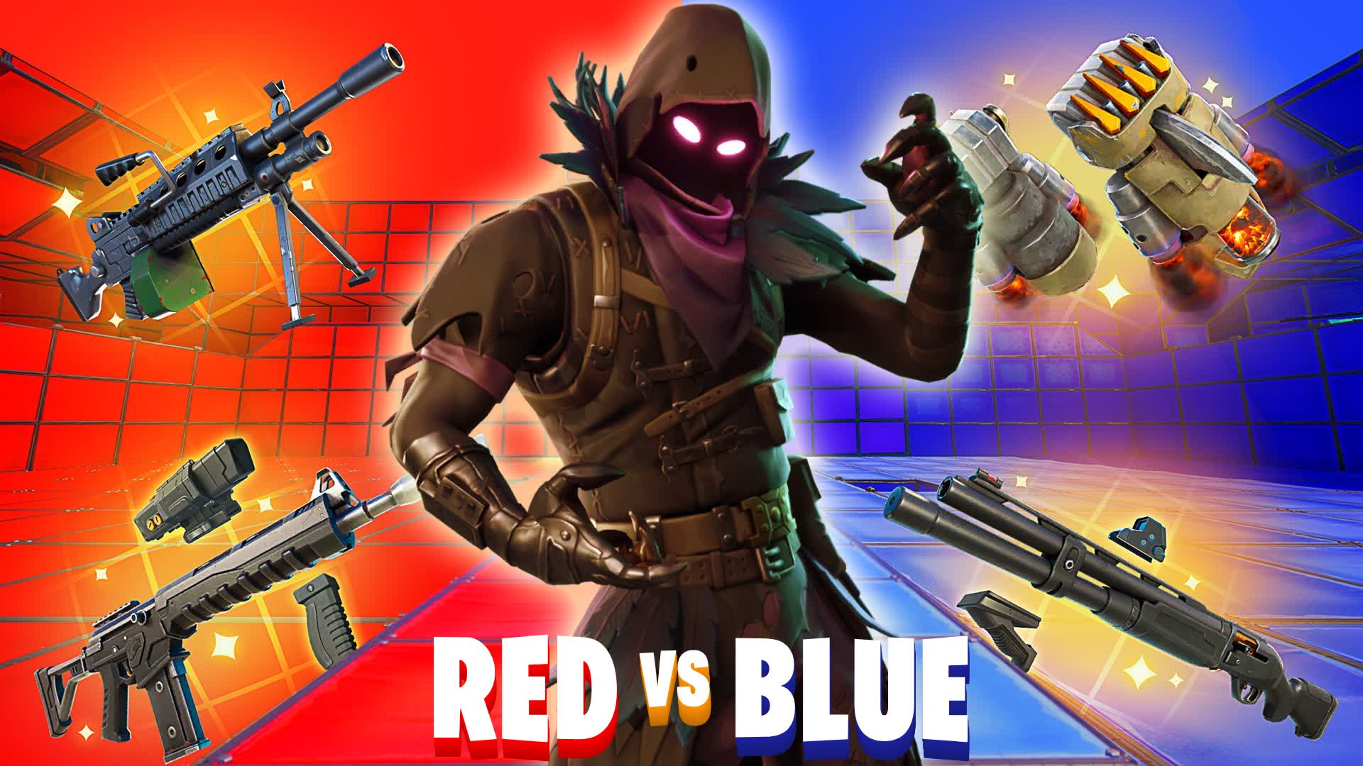 SUPER RED VS BLUE 8297-5044-2497 من ابتكار typicalgirl - Fortnite