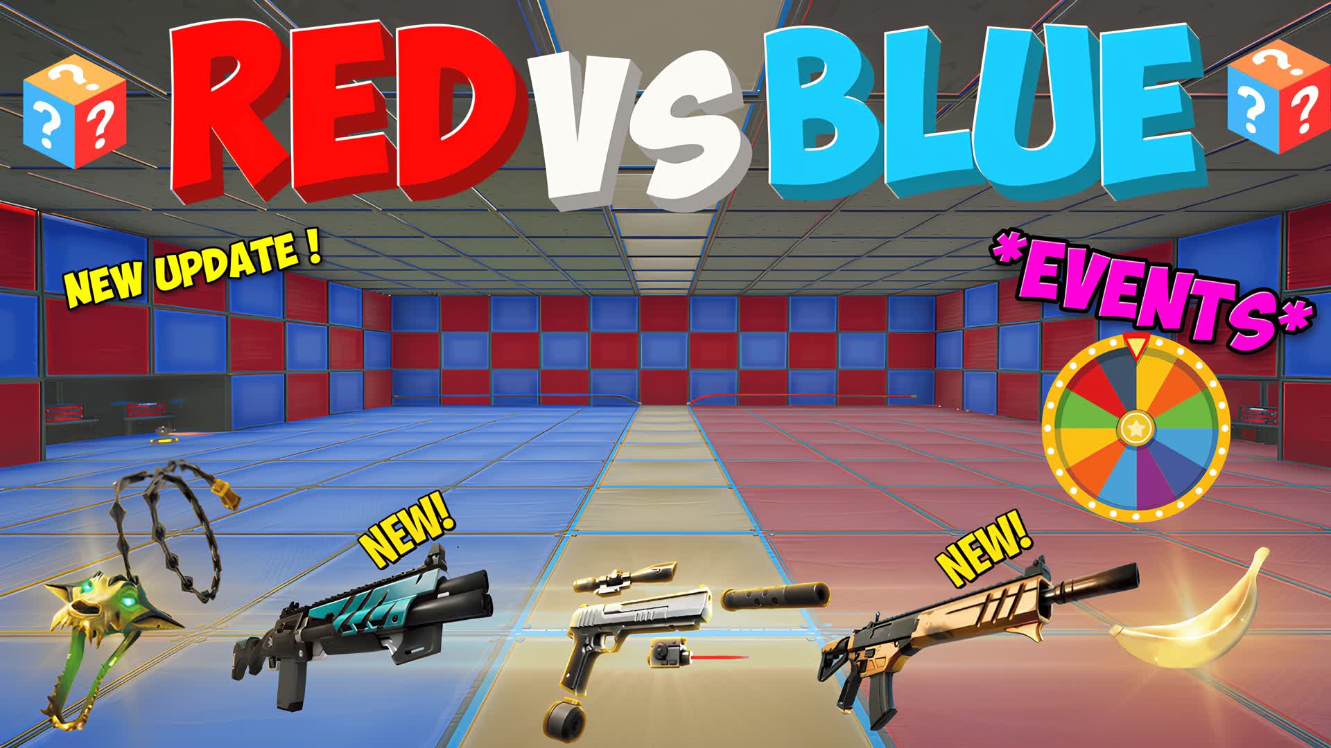 🔴RED VS BLUE🔵 BOX FIGHT📦+ EVENTS🎉 1344-7237-3528 by h2ofn - Fortnite ...