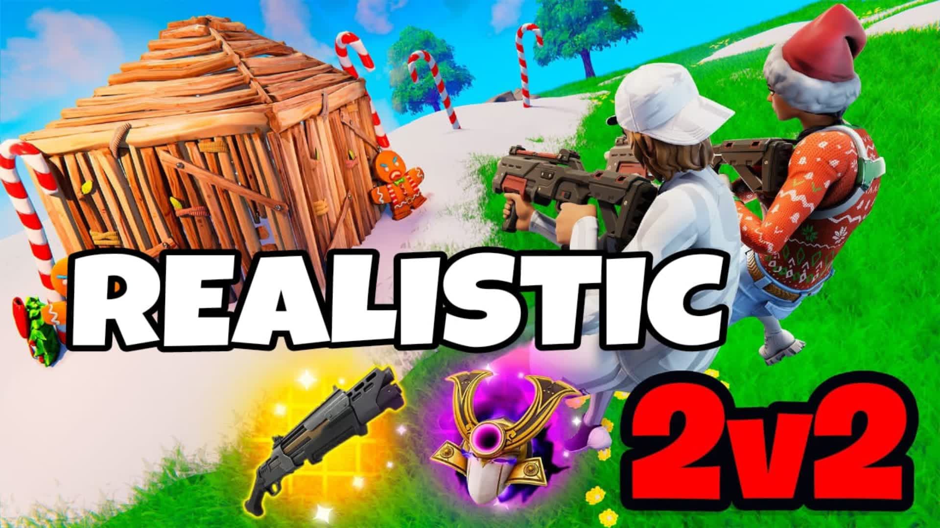 REALISTIC 2V2 9469-6942-1807 by kwai - Fortnite Creative Map Code ...