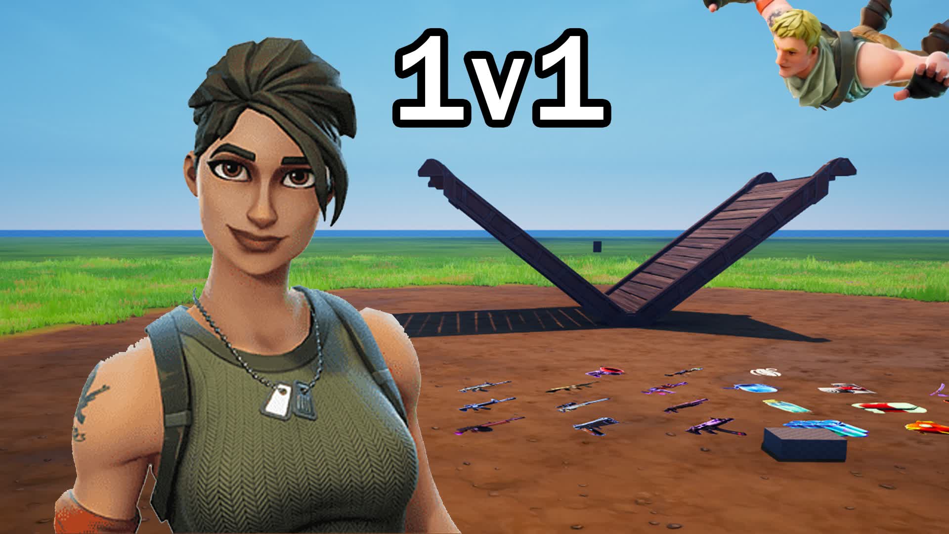 1V1 MAP 📝 8003-8633-0129 by zilk - Fortnite Creative Map Code - Fortnite.GG