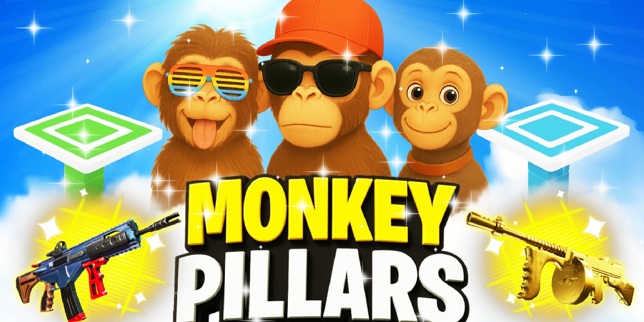 MONKEY PILLARS! 🐒*EVENT* 5177-6016-3497 by 3mw - Fortnite Creative Map ...