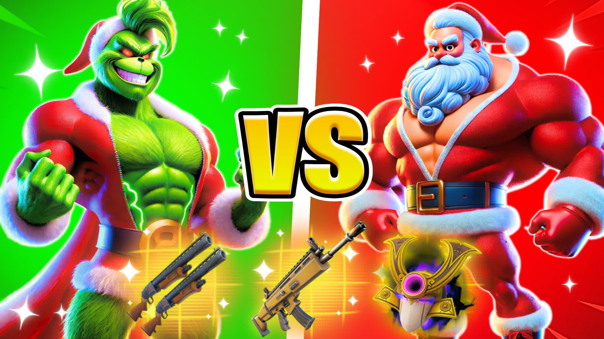 GRINCH VS SANTA 0776-2795-7095 by chelofn - Fortnite Creative Map Code ...