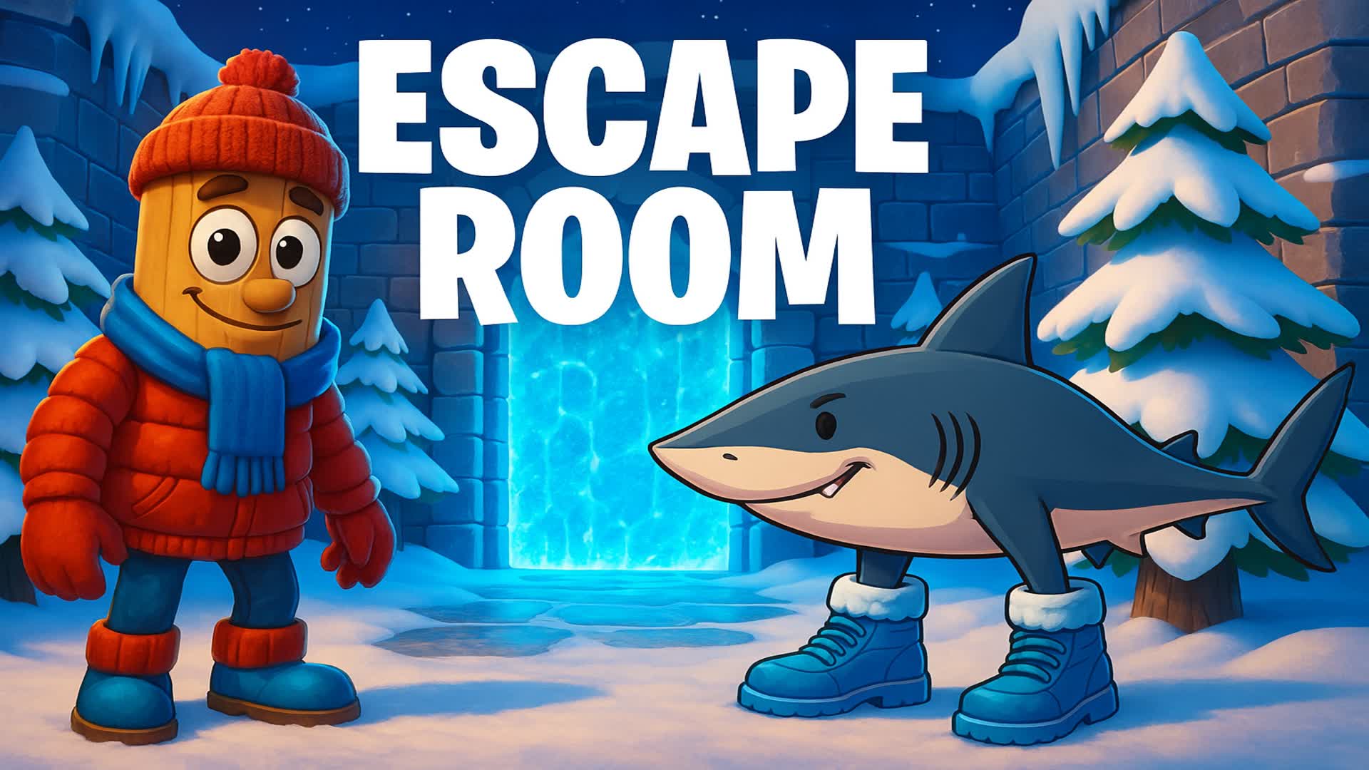 ICE ESCAPE ROOM 4708-6028-4769 by niki_baguette - Fortnite Creative Map ...
